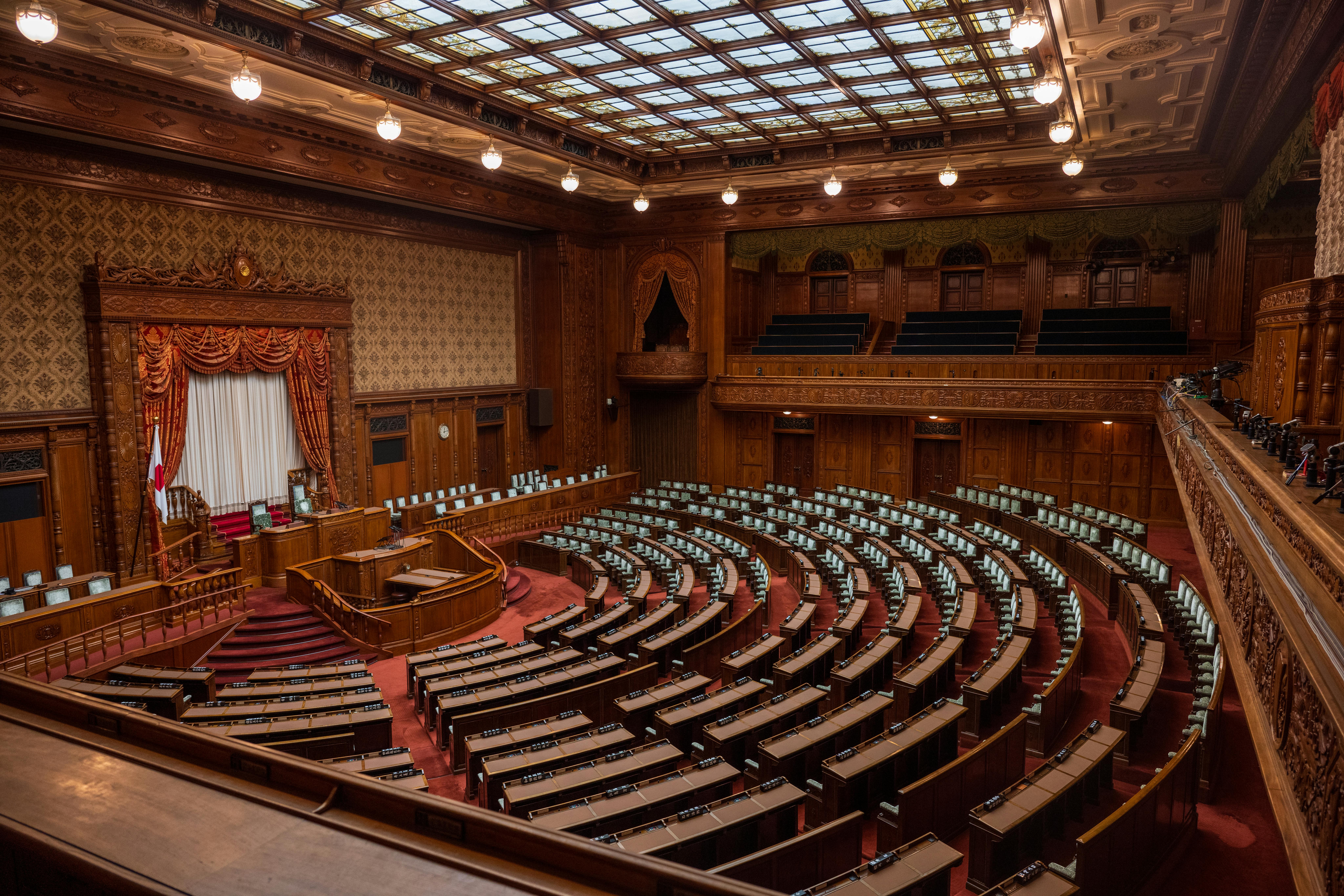 Elegant Interior of Legislative Assembly Hall · Free Stock Photo