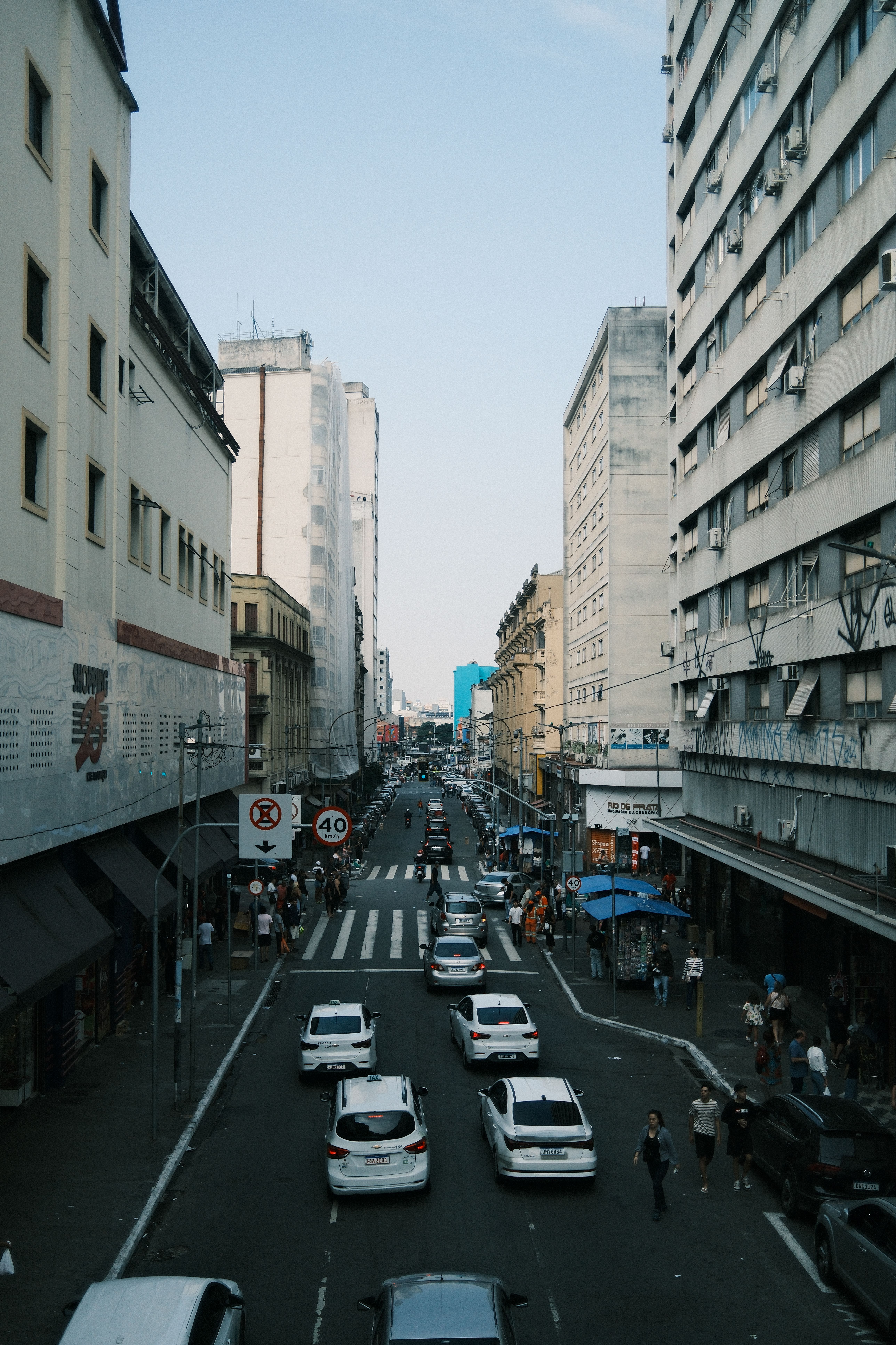 Bustling São Paulo Street Scene in Daylight · Free Stock Photo