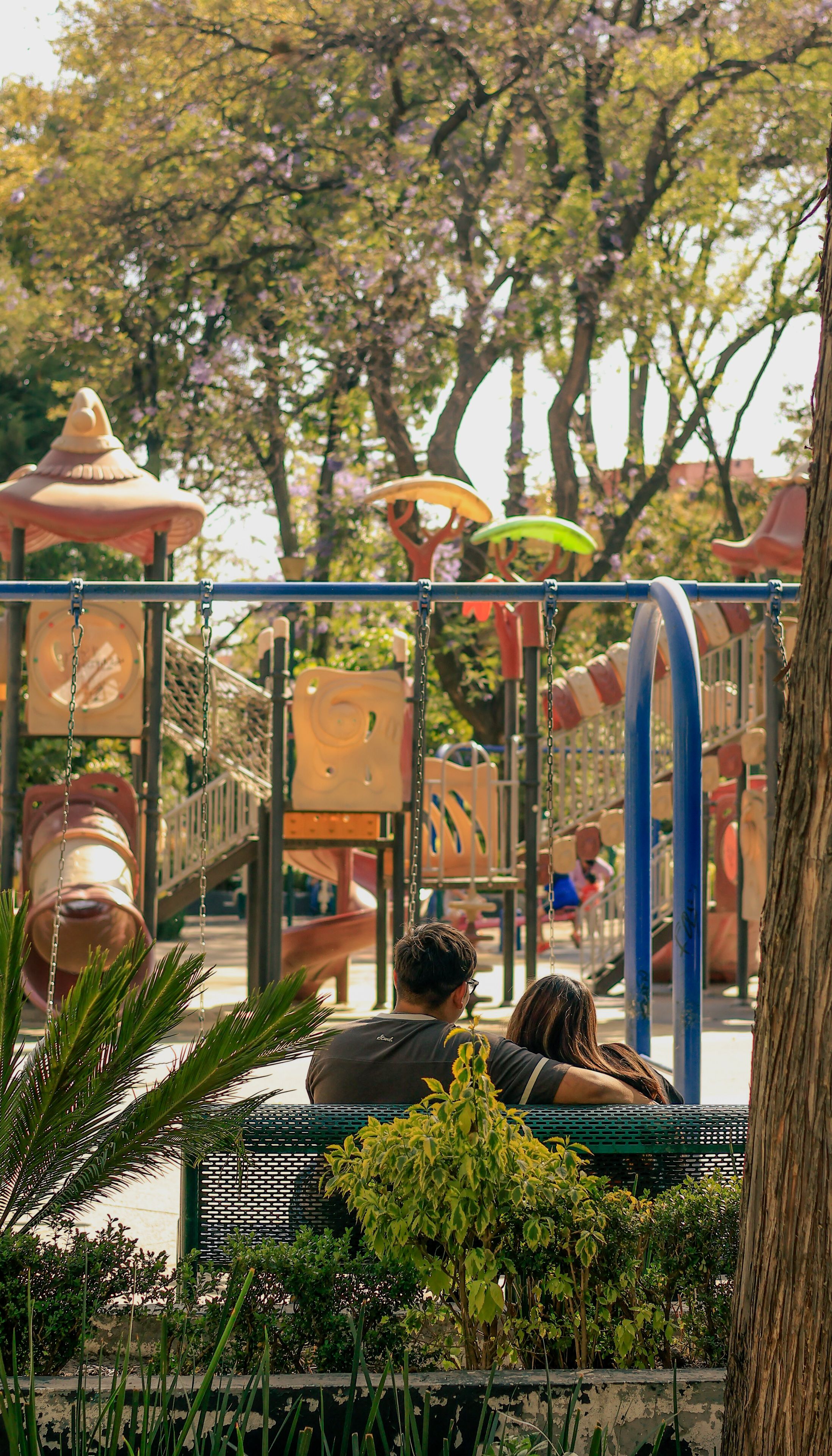 Relaxing Afternoon at a Playground in Mexico City · Free Stock Photo