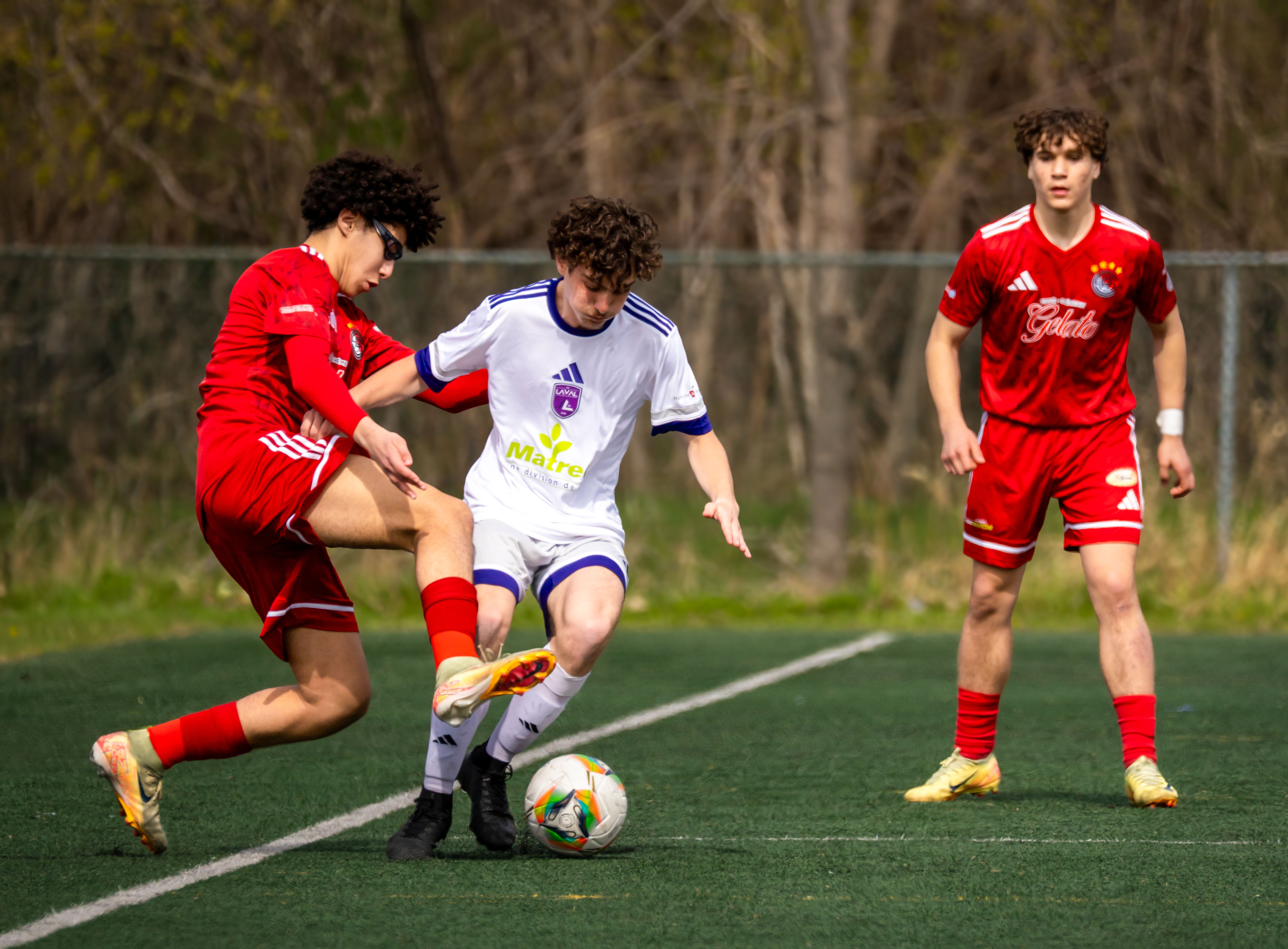 Man in Red Nike Jersey Shirt Playing Soccer · Free Stock Photo