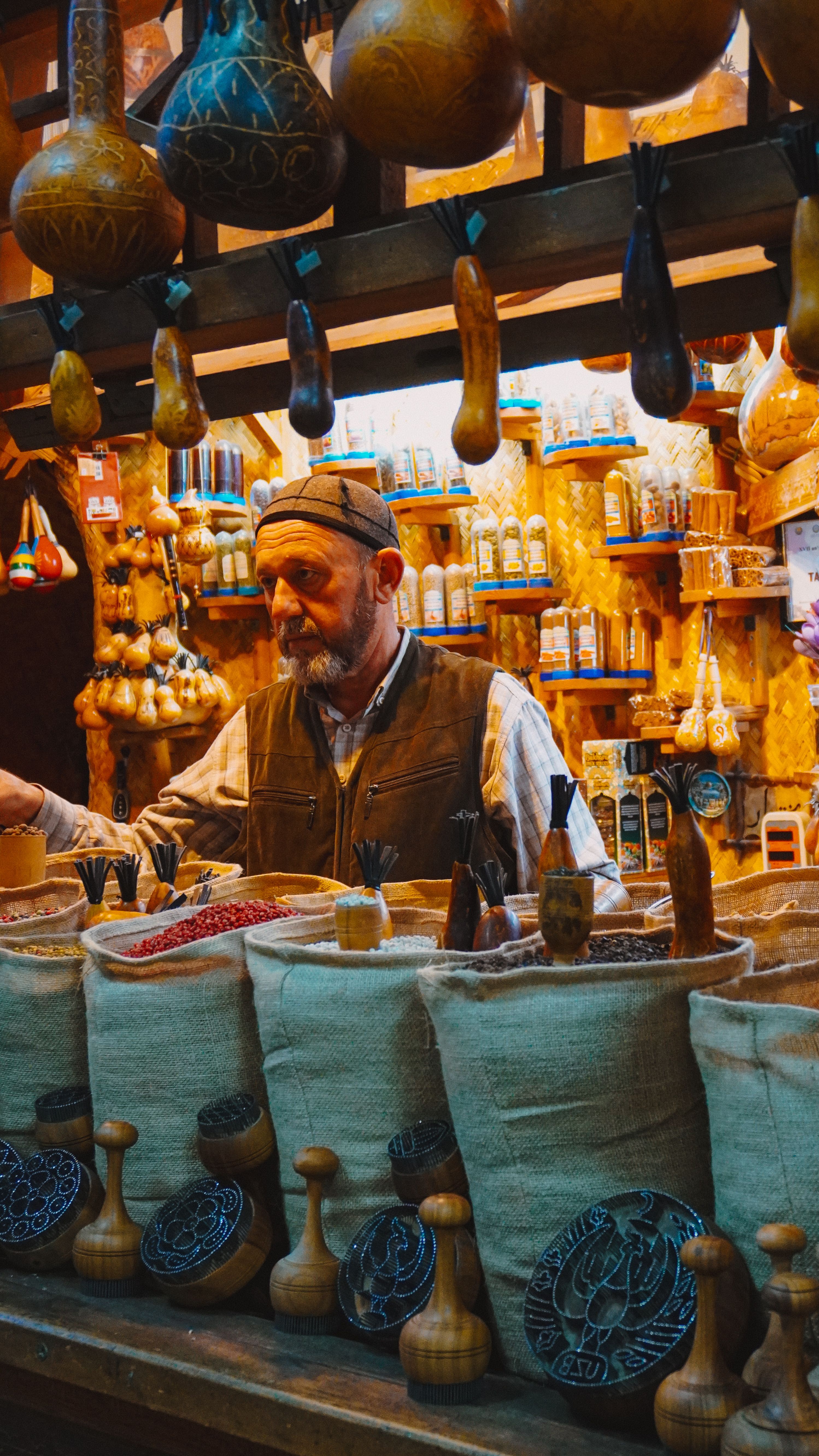 Traditional Spice Market in Bukhara, Uzbekistan · Free Stock Photo