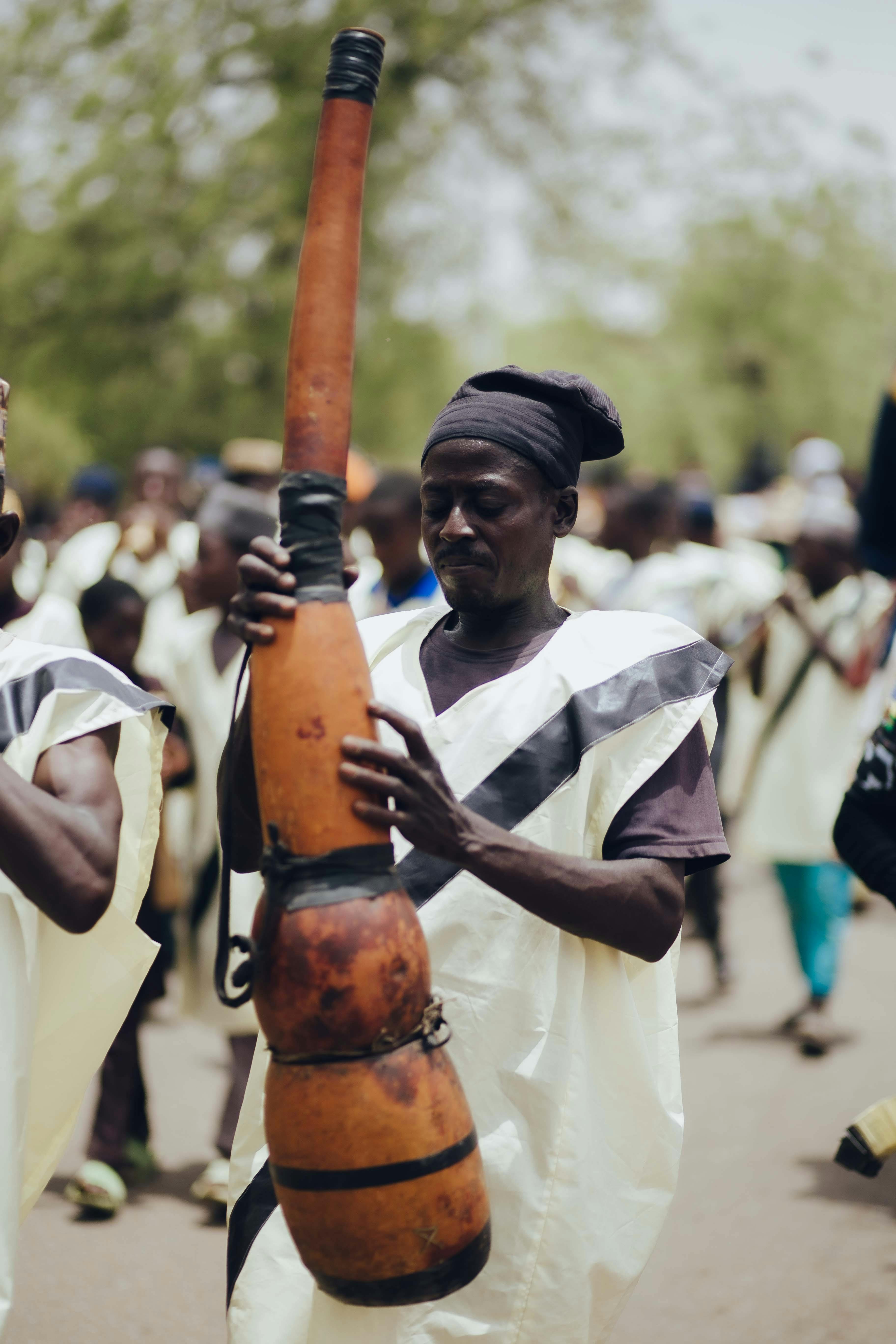 Traditional Musician at Nigerian Cultural Festival · Free Stock Photo