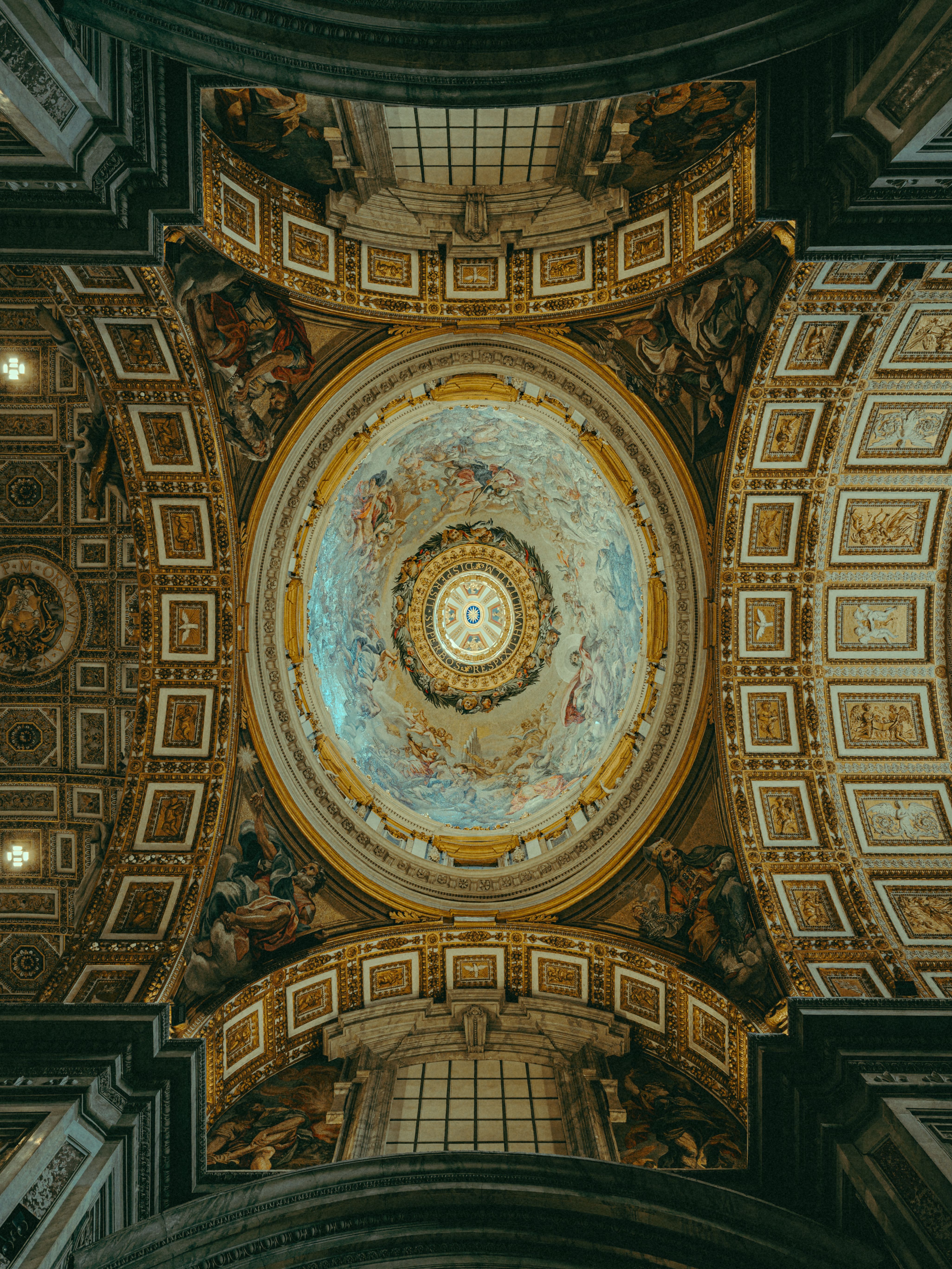Intricate Ceiling Detail of Vatican Museum · Free Stock Photo