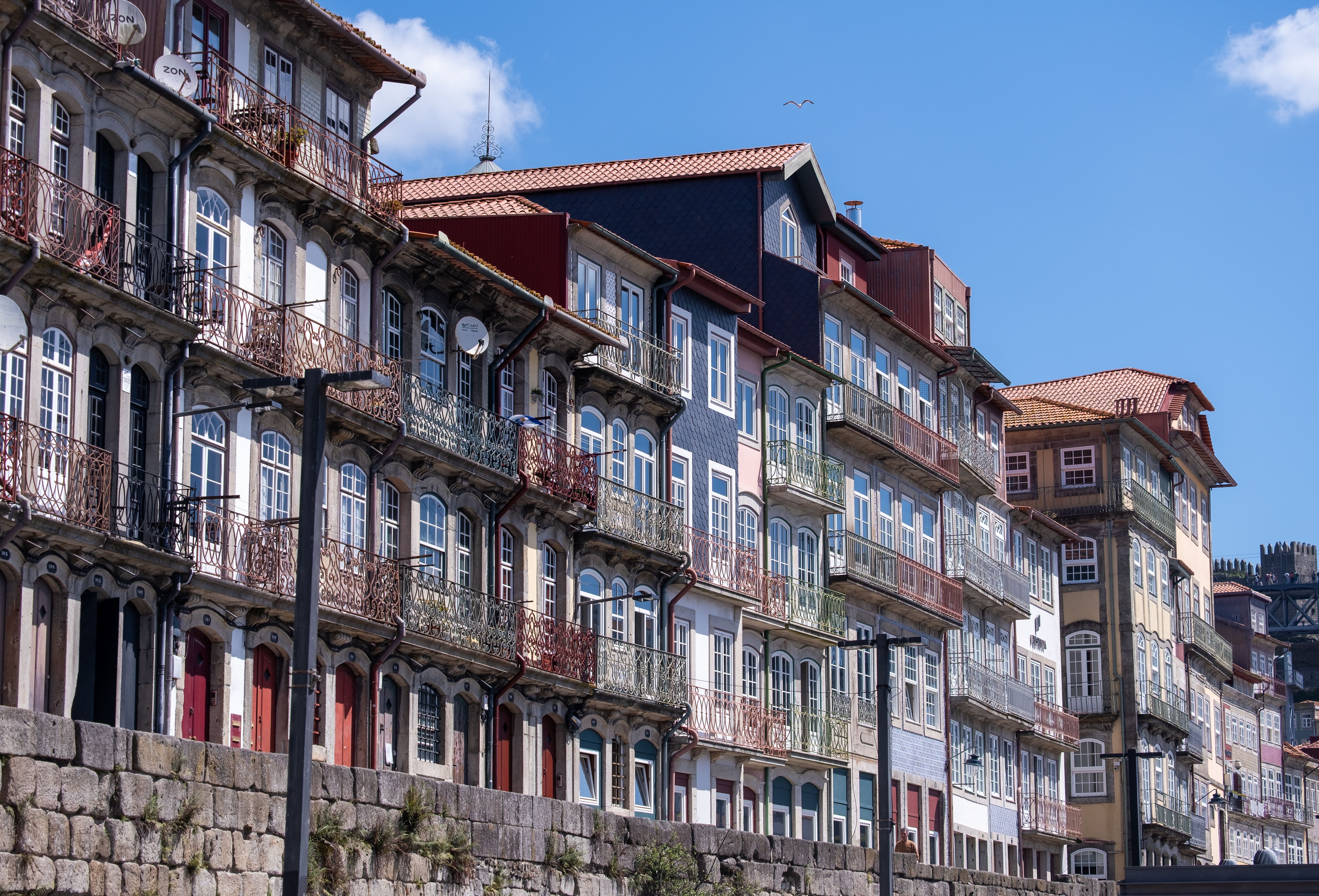 Colorful Riverside Houses in Porto, Portugal · Free Stock Photo
