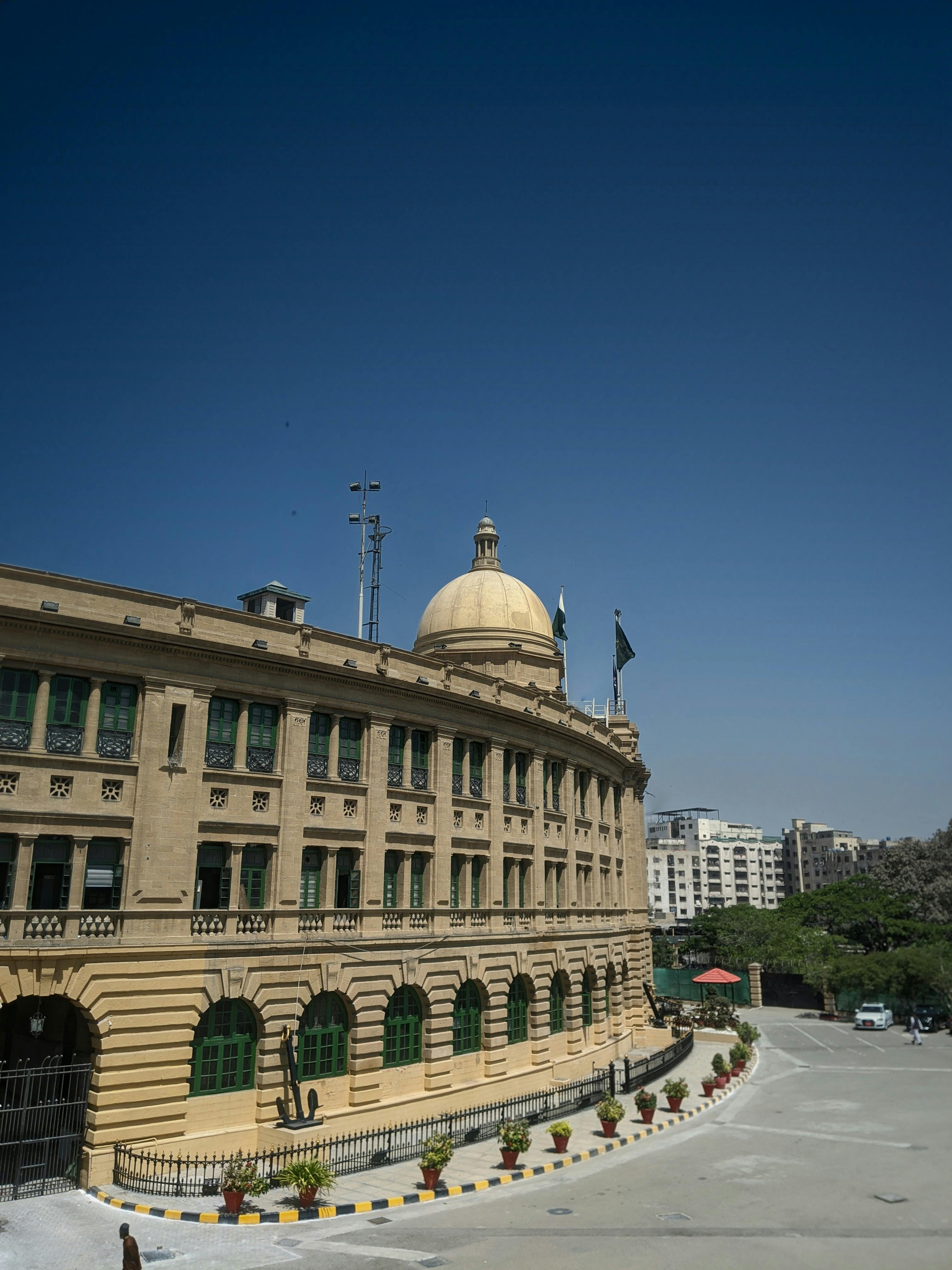 Karachi Port Trust Heritage Building in Karachi · Free Stock Photo