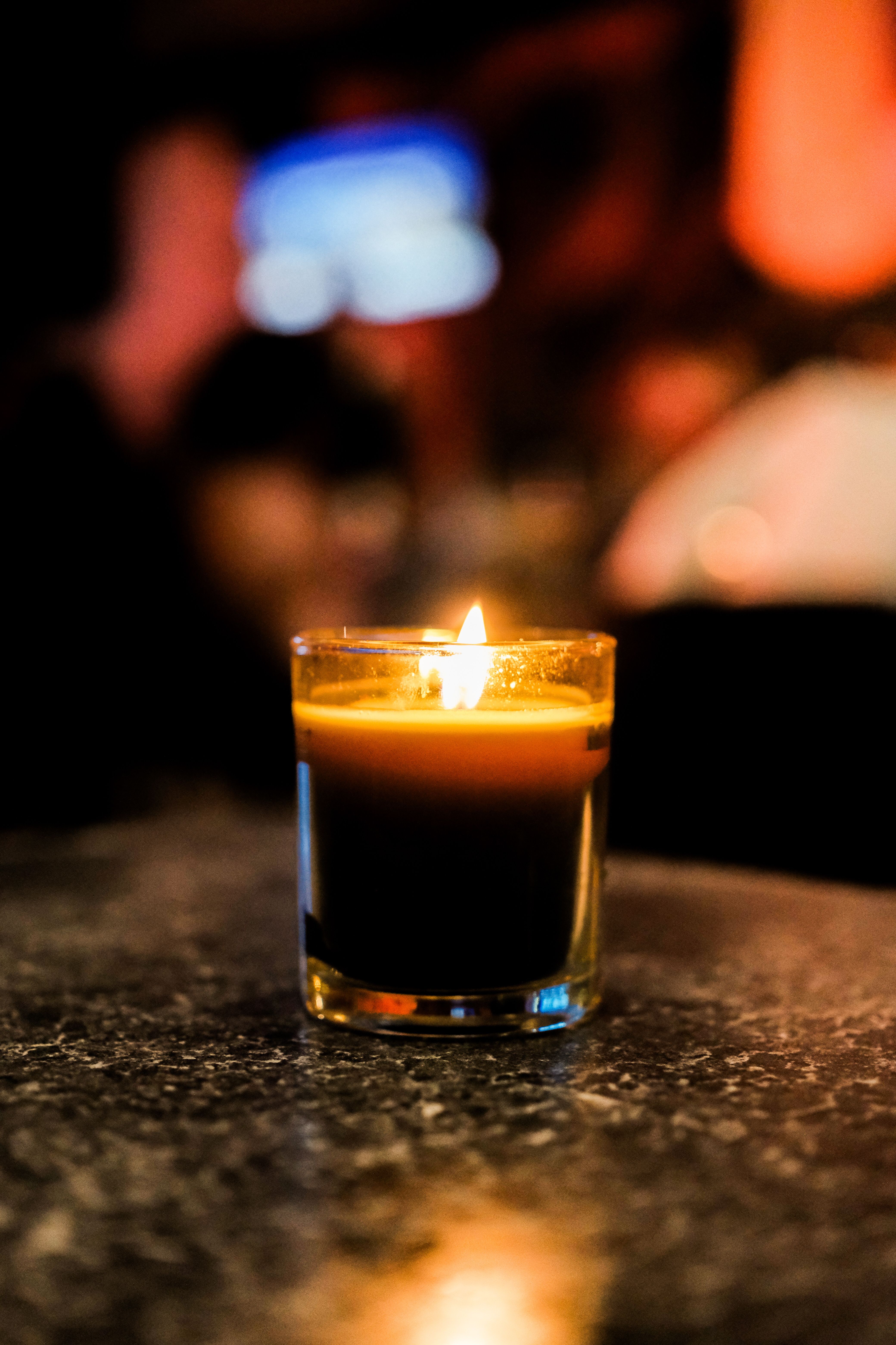Tealight Candle Lit Up · Free Stock Photo