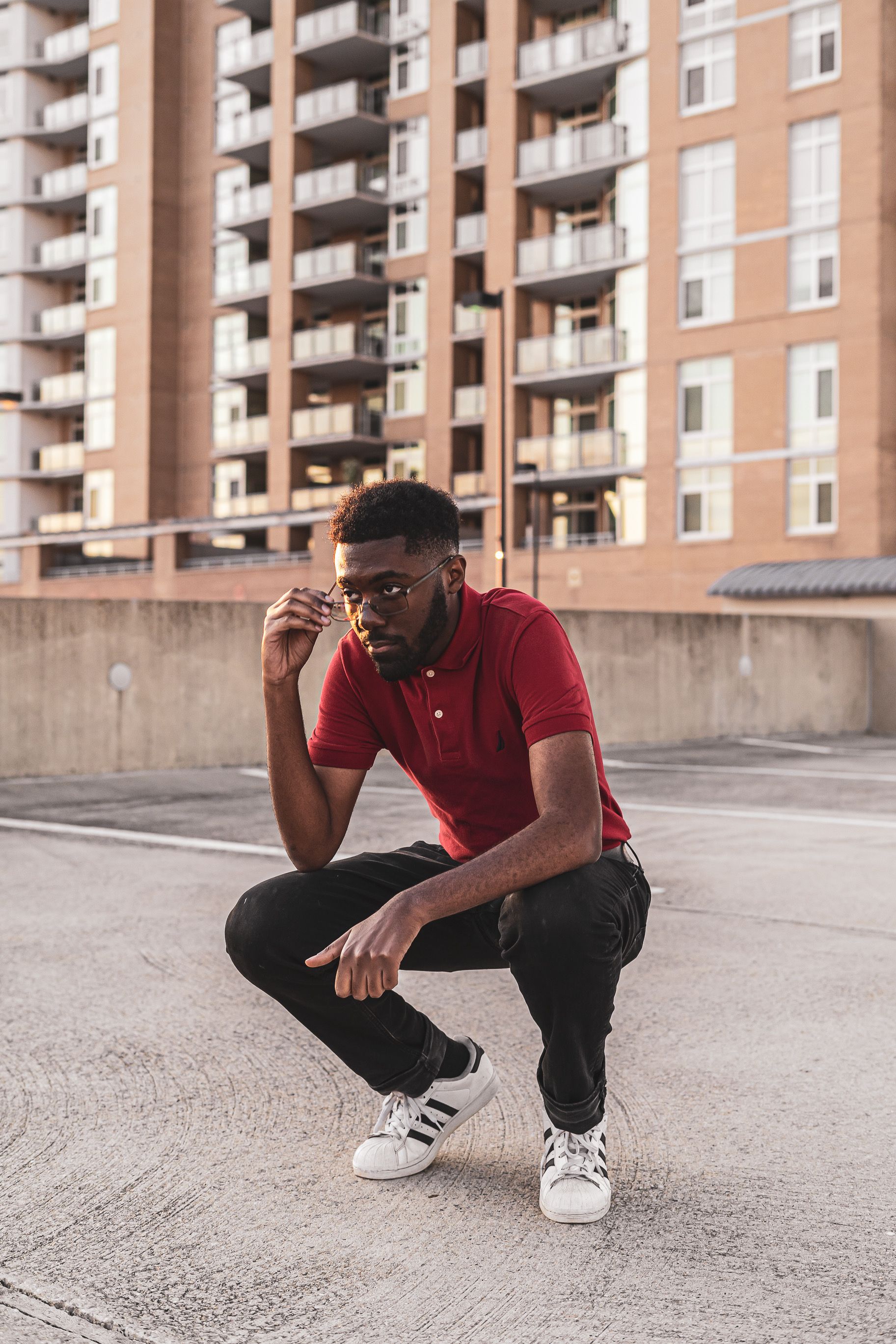 Photo of Man Wearing Red Polo Shirt · Free Stock Photo
