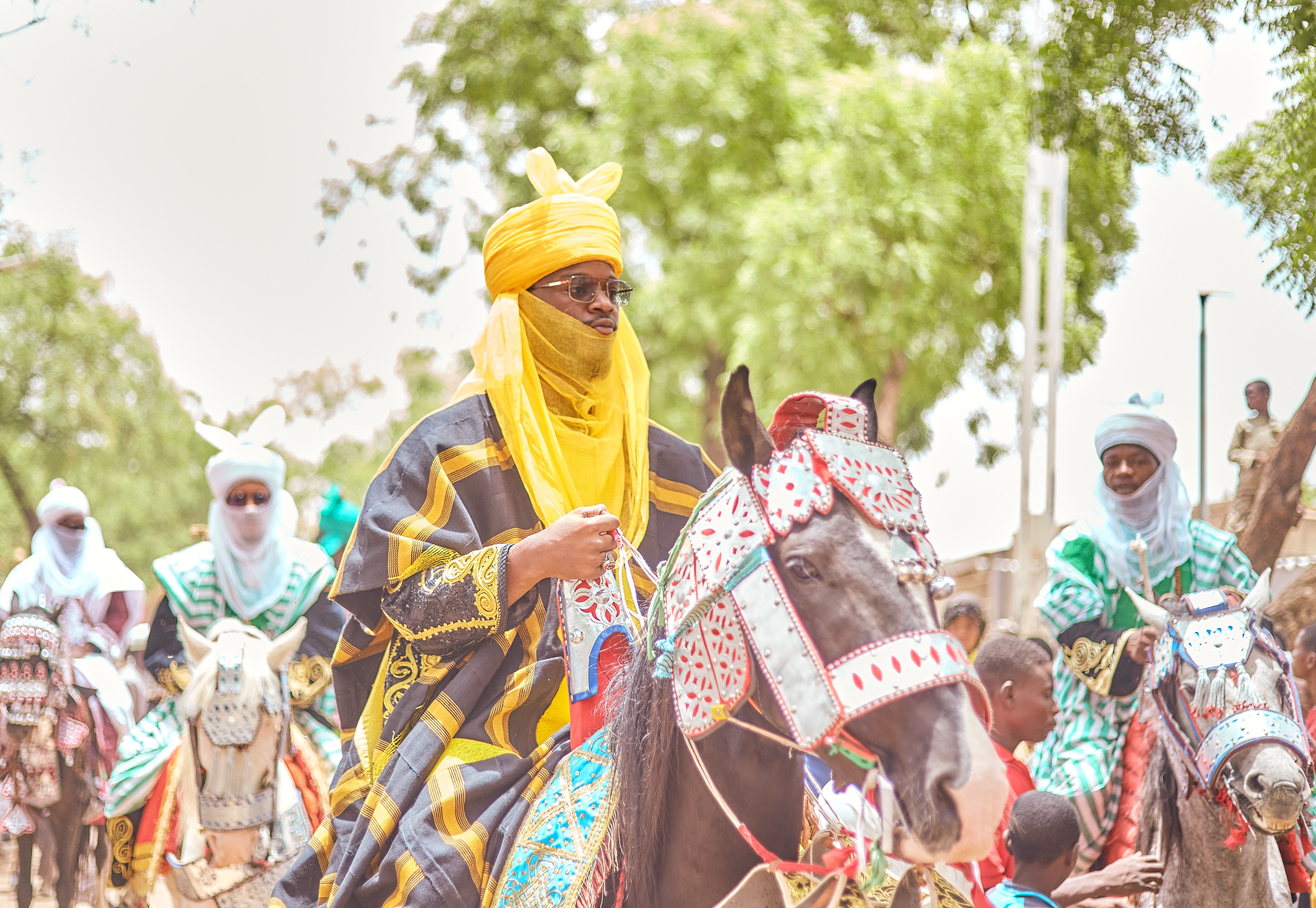 Traditional African Horseback Festival Parade · Free Stock Photo