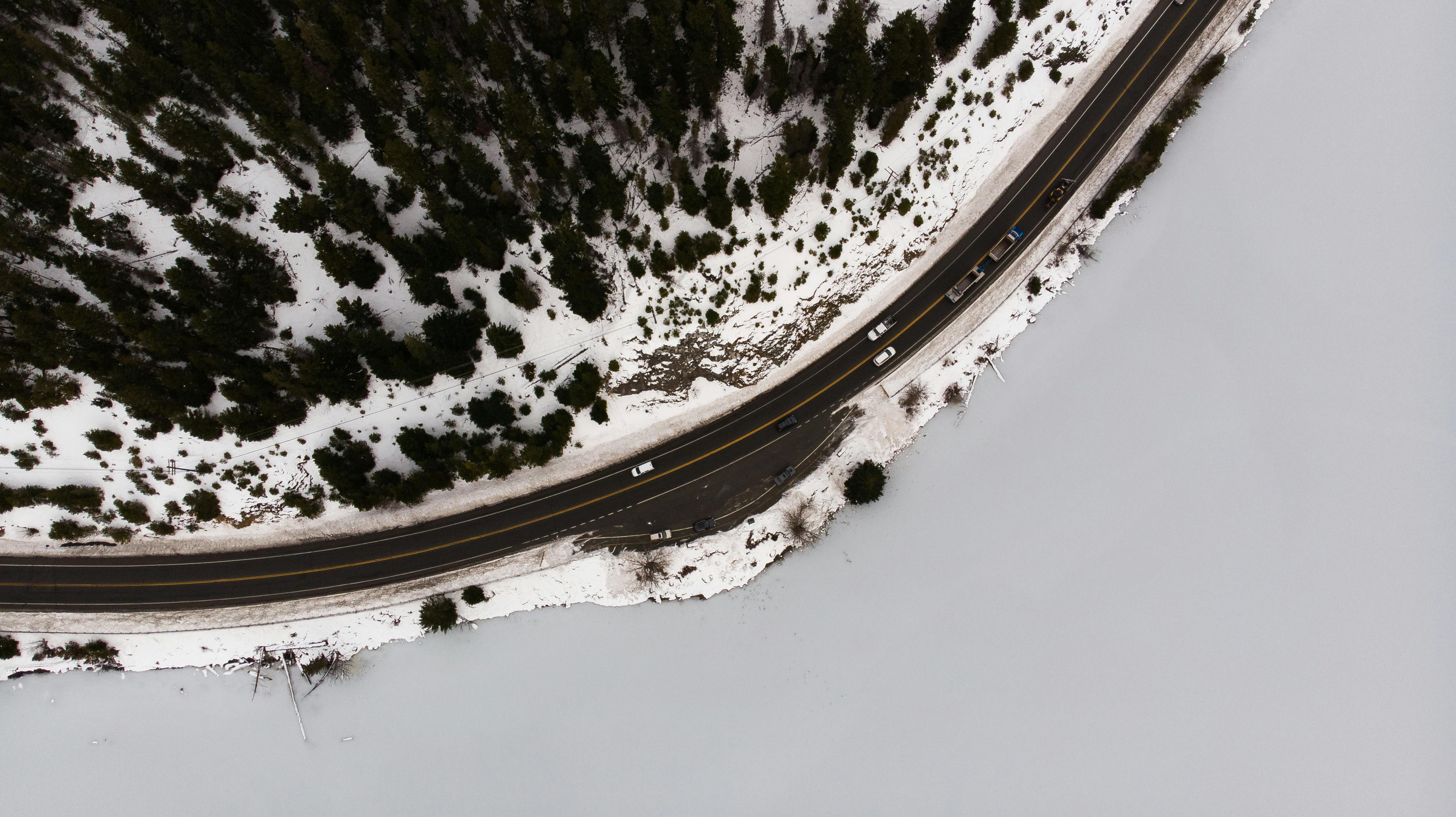 Aerial Photograph of Road · Free Stock Photo