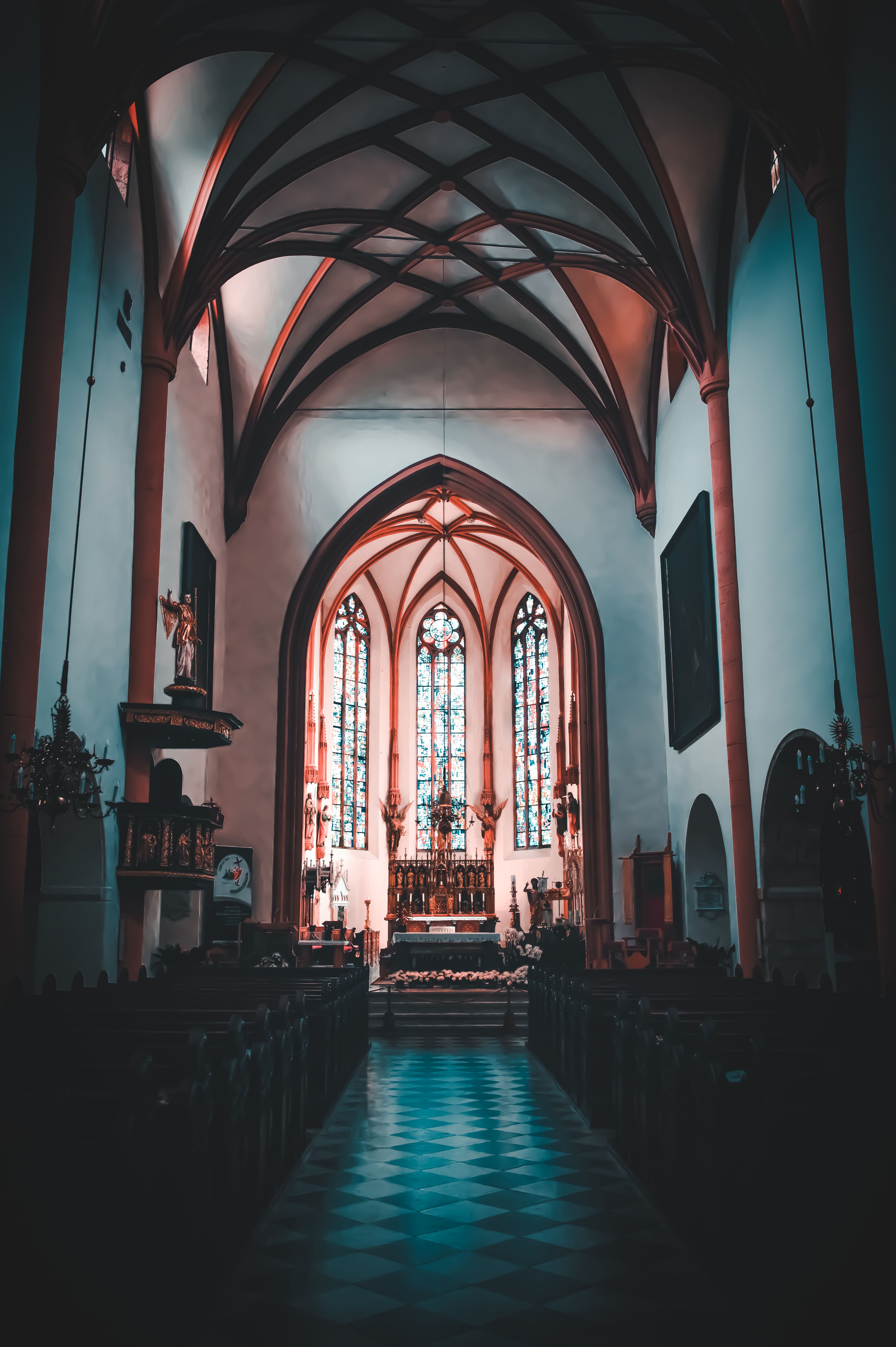 Church Aisle Photo · Free Stock Photo