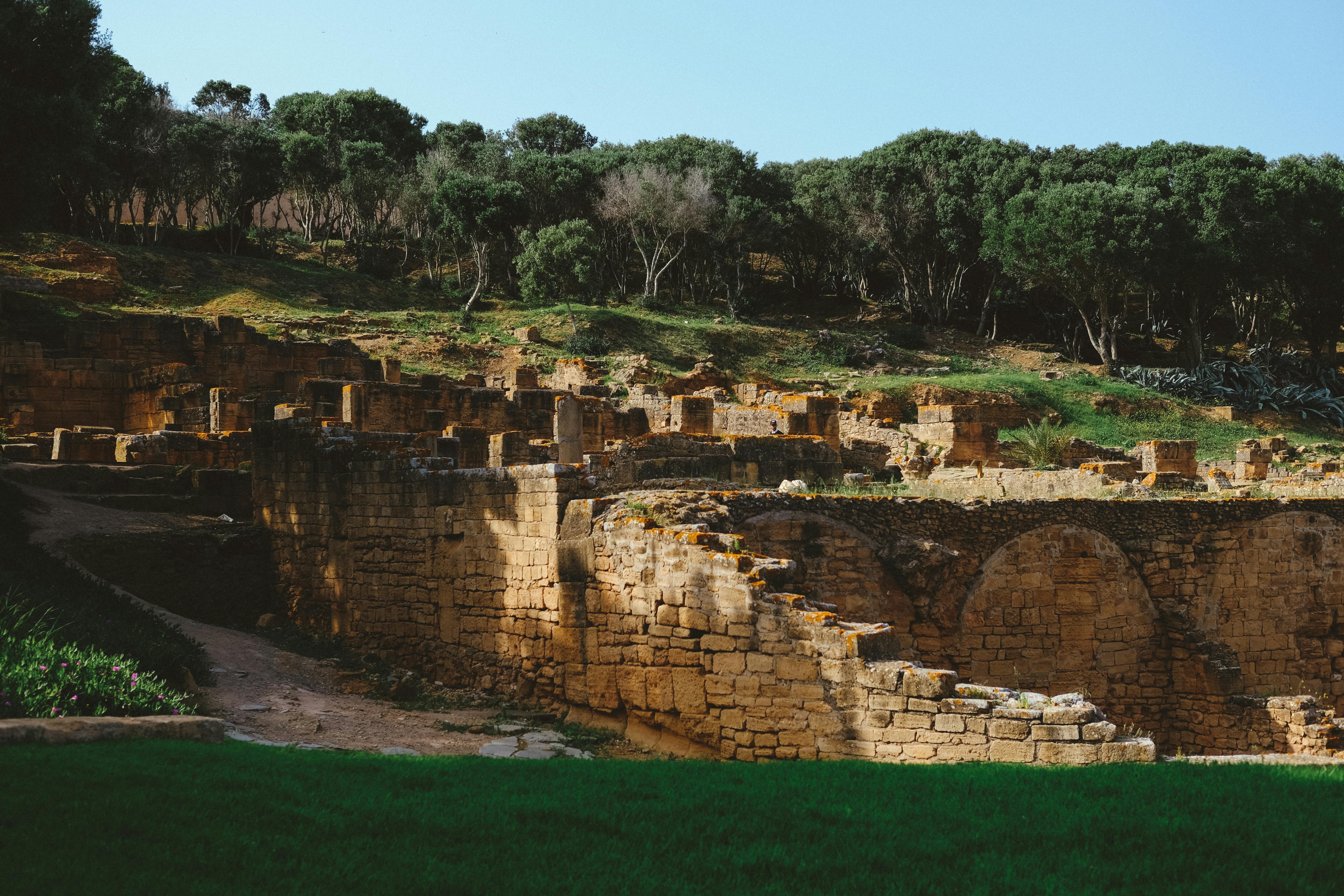 Ancient Roman Ruins in Sunny Rabat, Morocco · Free Stock Photo