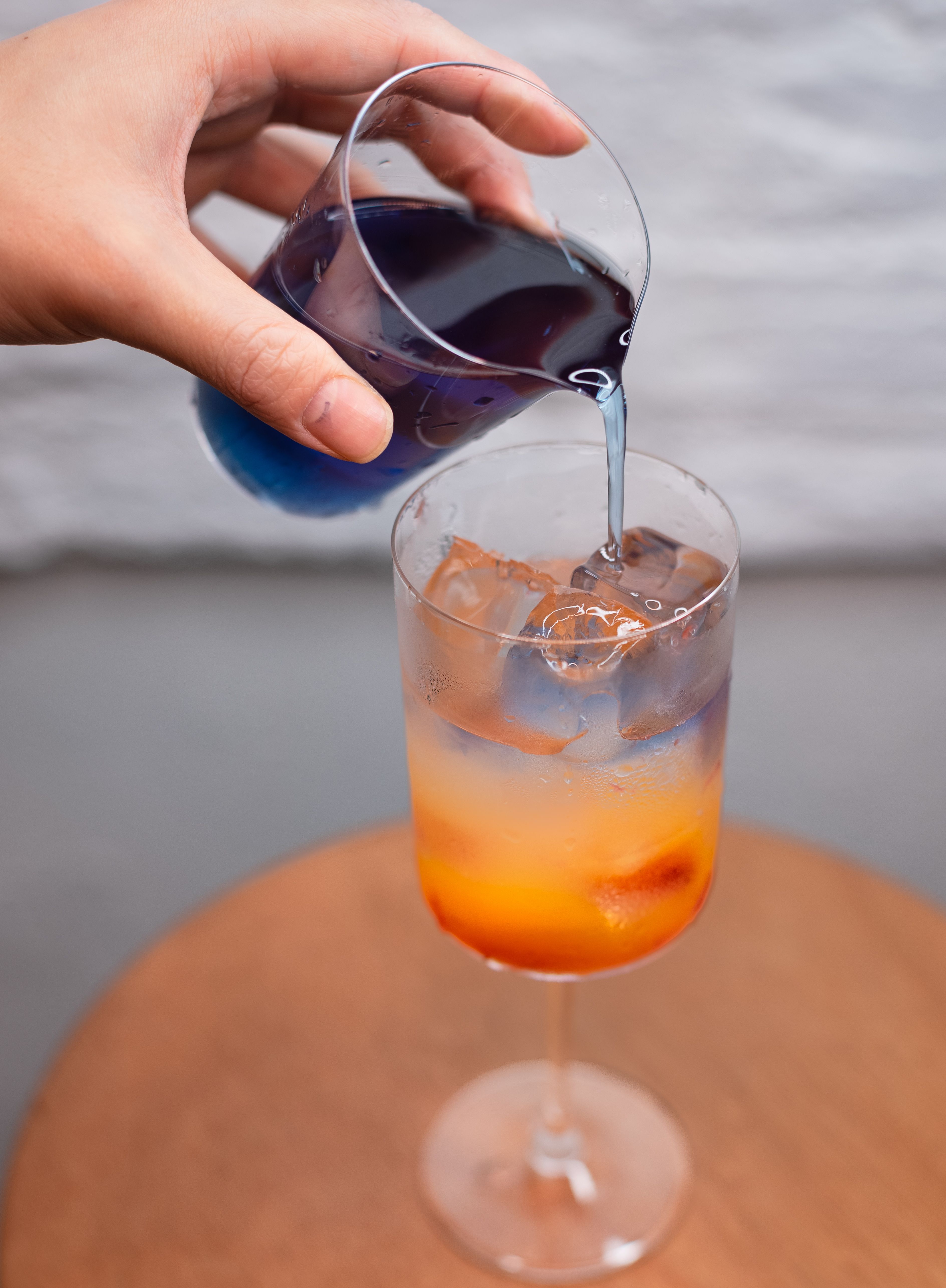 Pouring Vibrant Cocktail in Shinjuku, Tokyo · Free Stock Photo