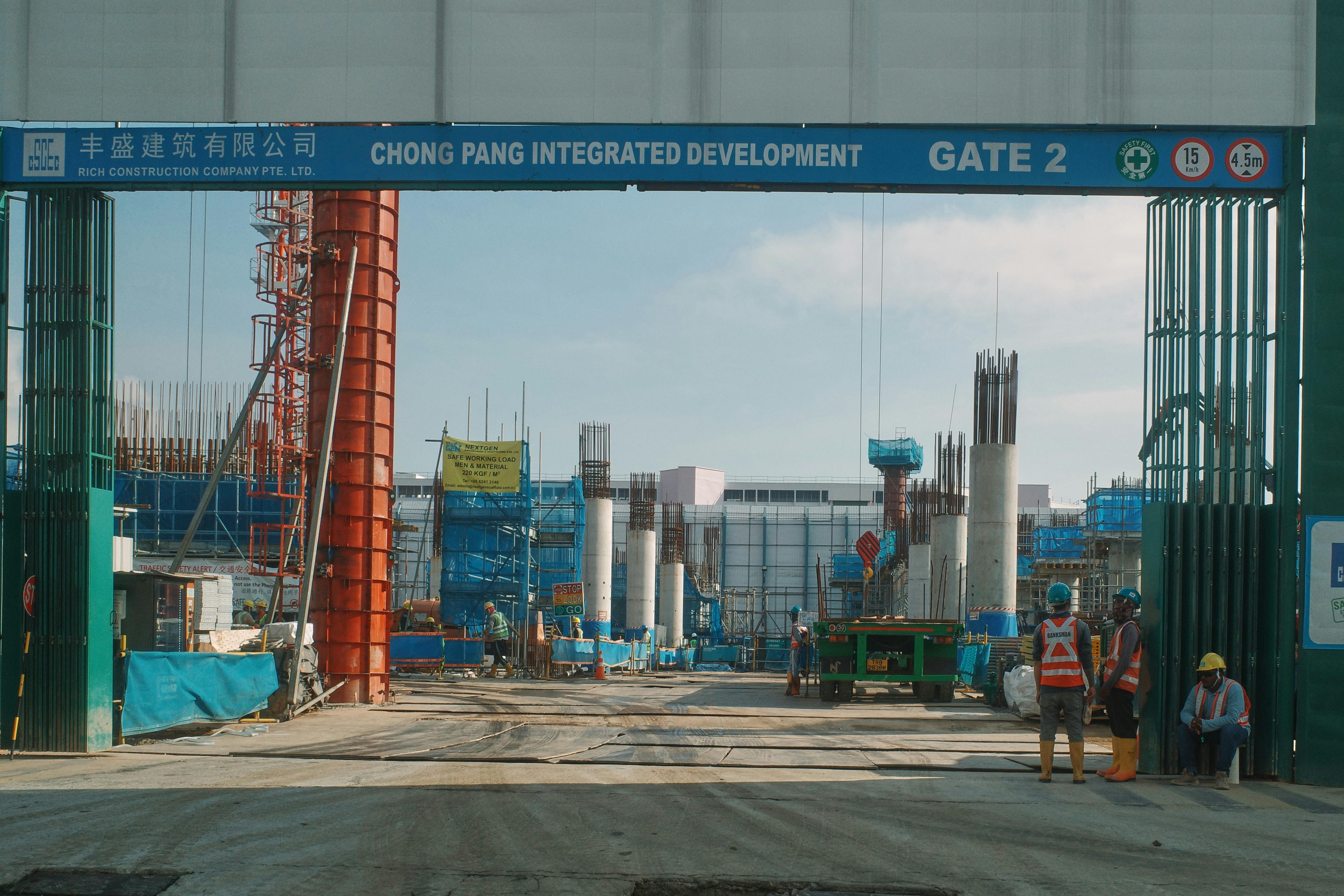 Construction Site at Chong Pang Integrated Development · Free Stock Photo