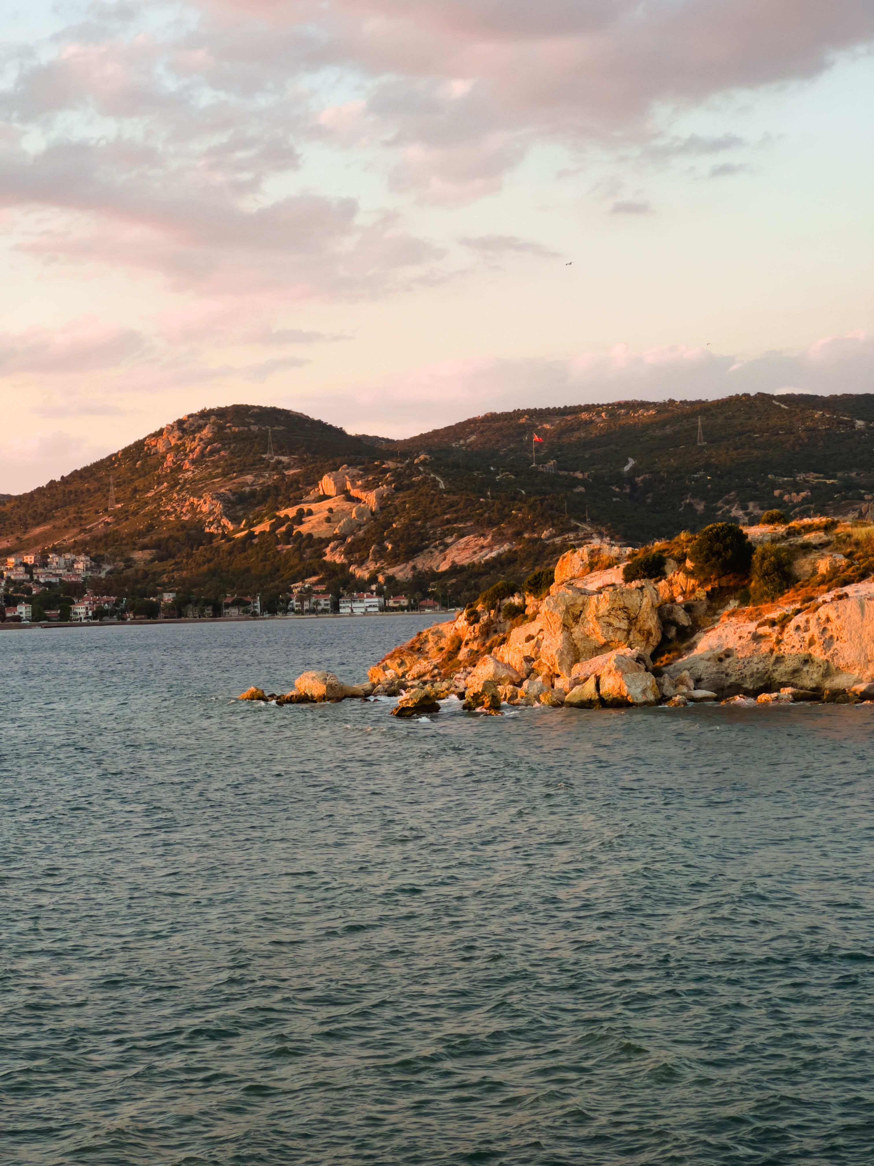 Scenic Mediterranean Coastal Landscape at Sunset · Free Stock Photo