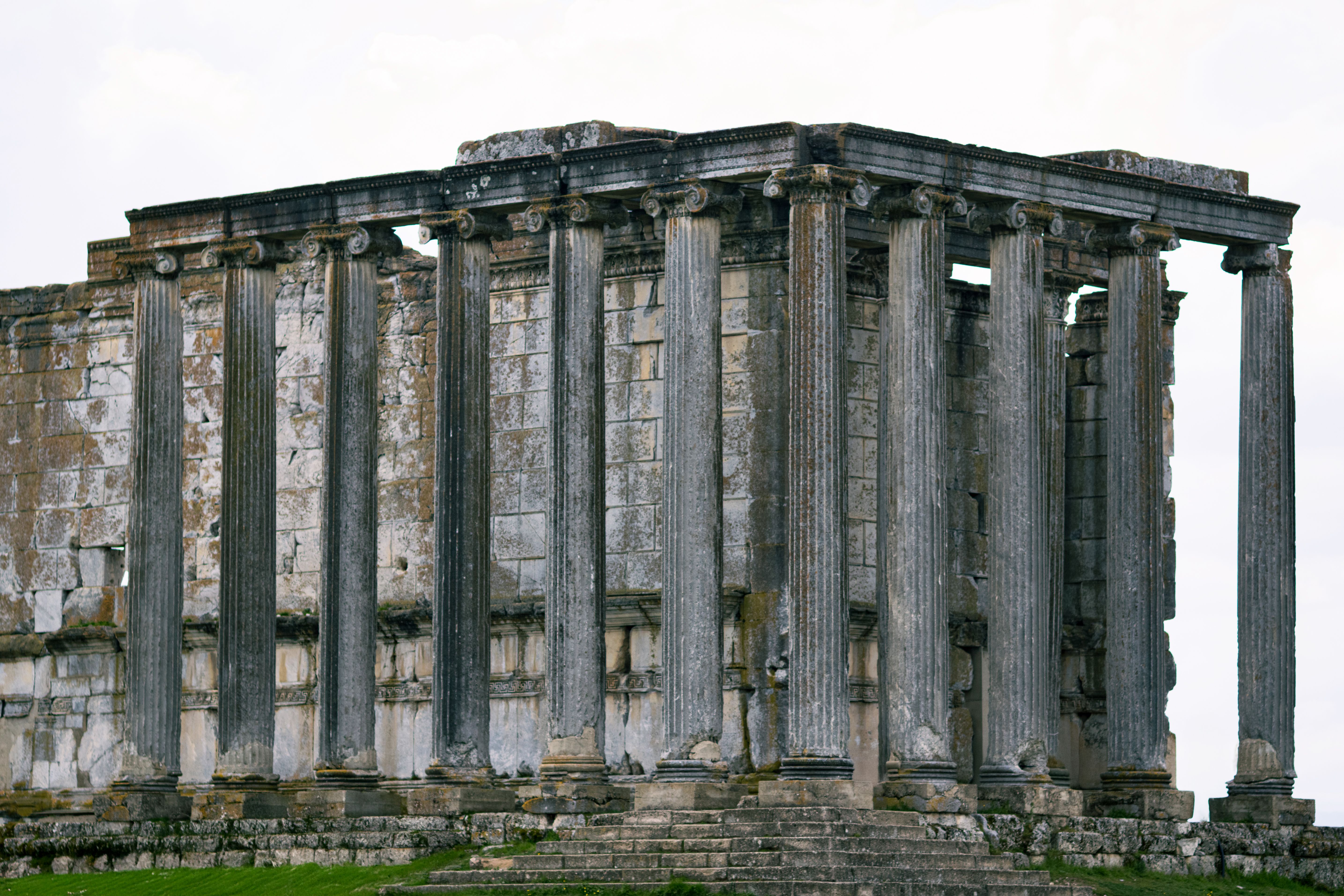 Ancient Roman Temple Ruins in Turkey · Free Stock Photo