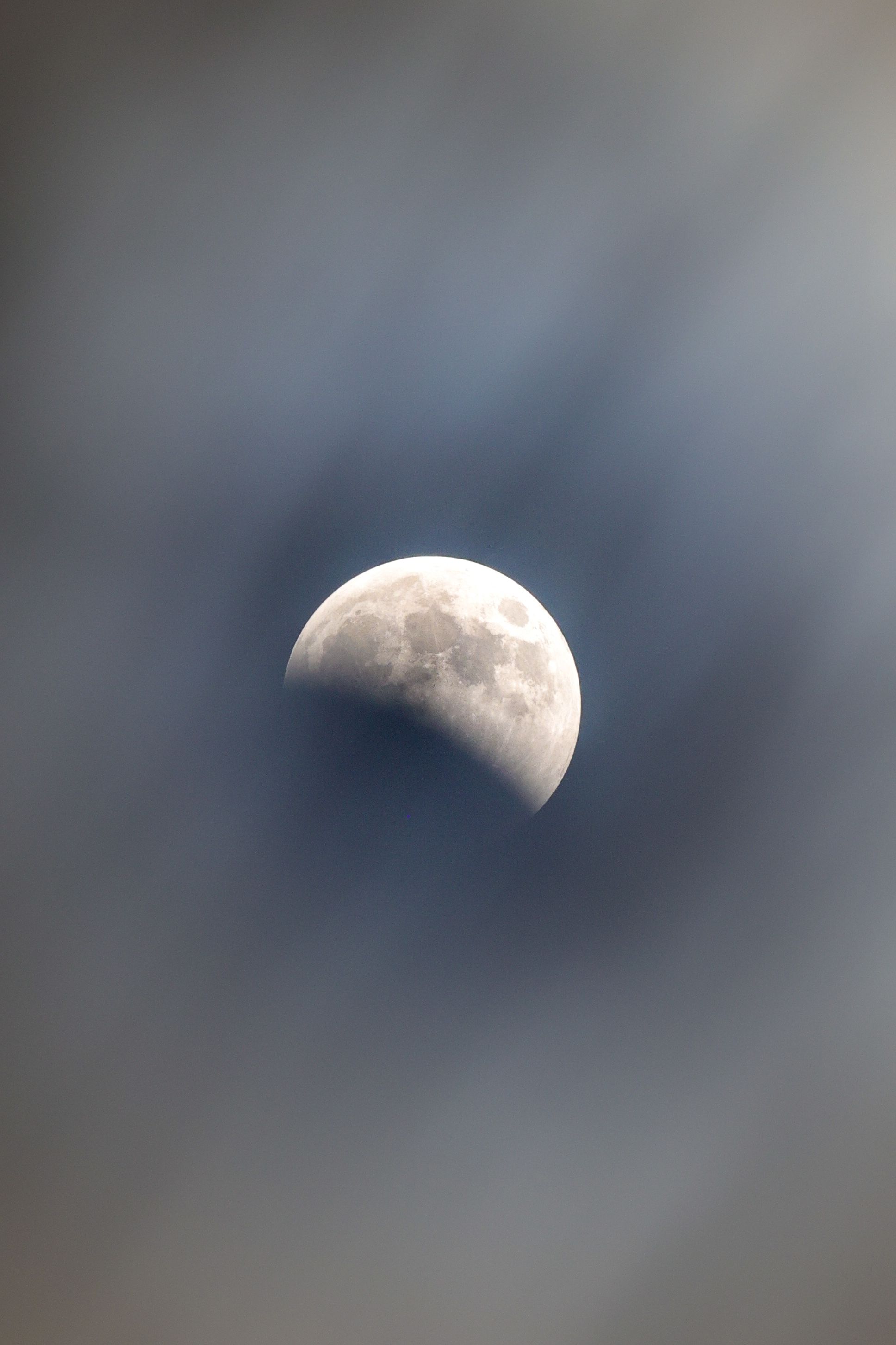 Captivating Lunar Eclipse Over Massachusetts Night Sky · Free Stock Photo