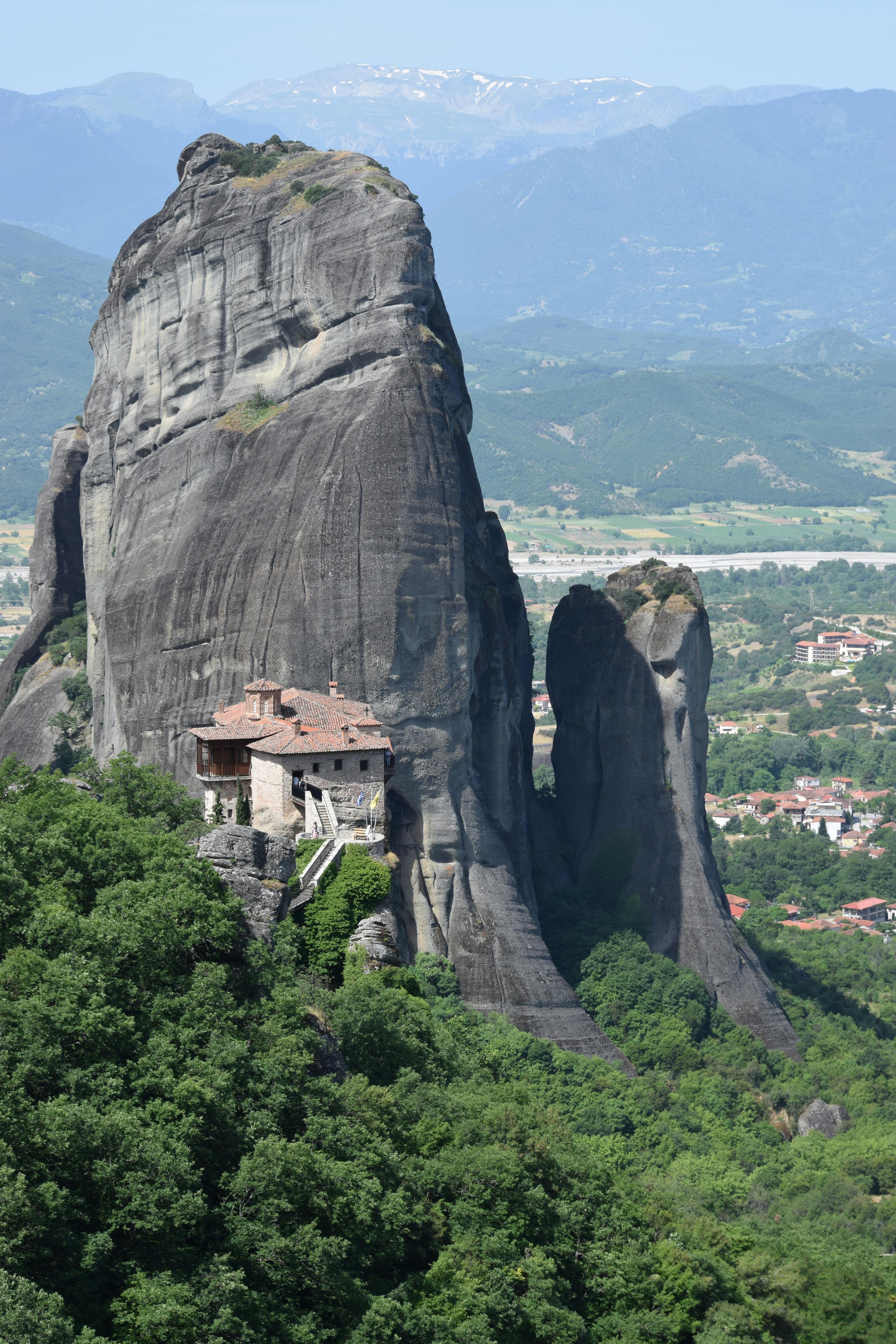 Meteora Monastery and Rock Formation in Greece · Free Stock Photo
