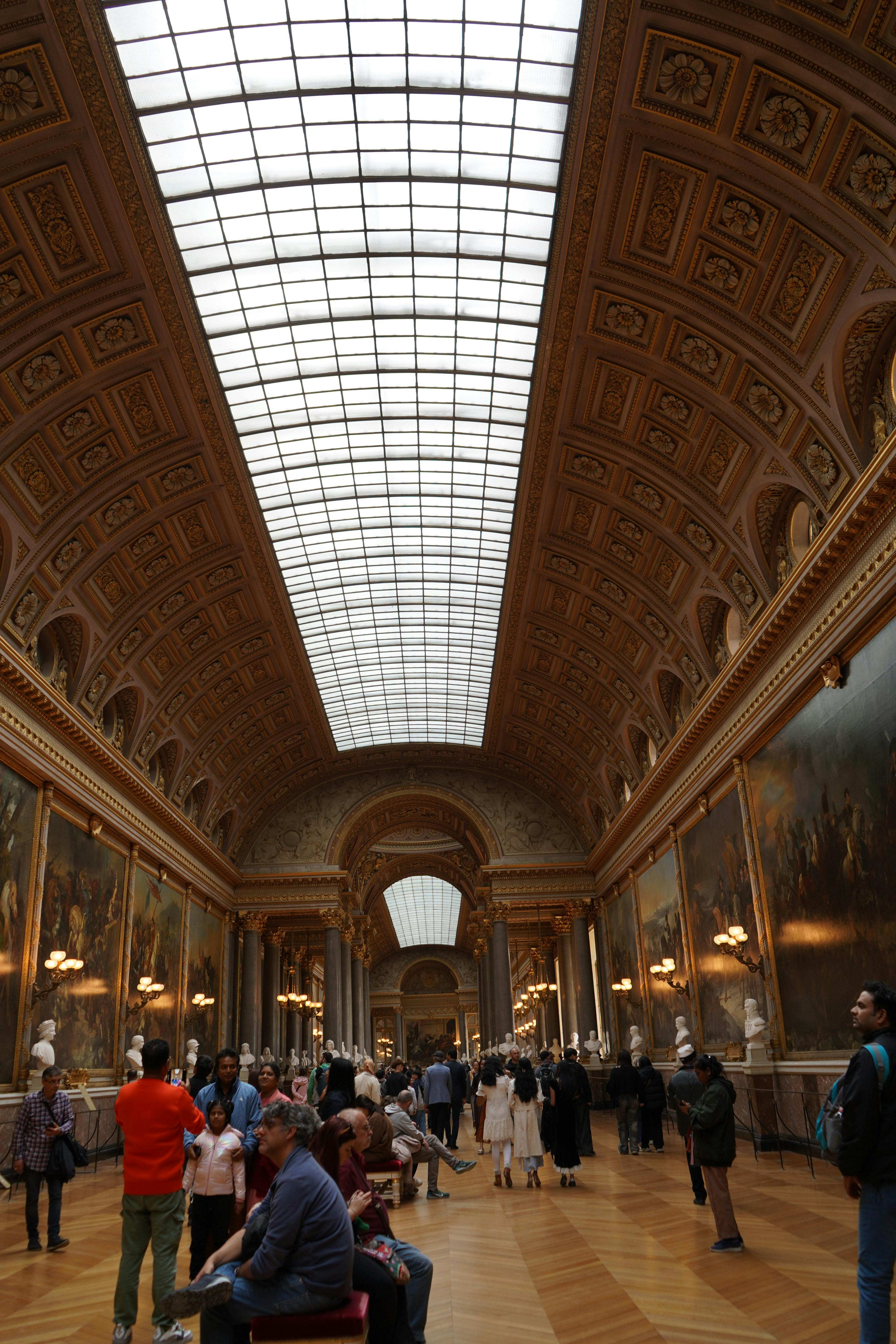 Historic Art Gallery at Versailles Palace · Free Stock Photo