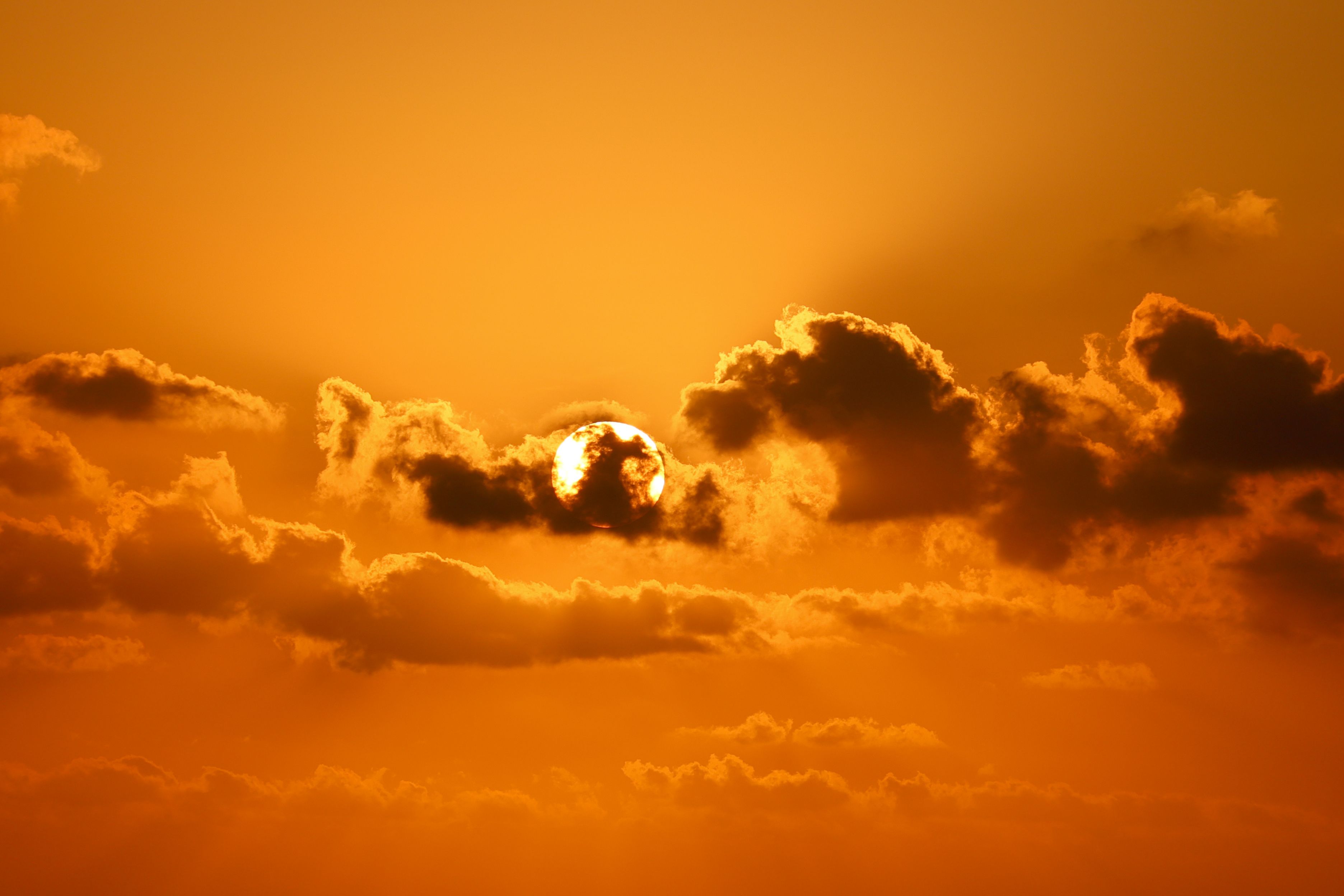 Vibrant Sunset Over Mount Lebanon · Free Stock Photo