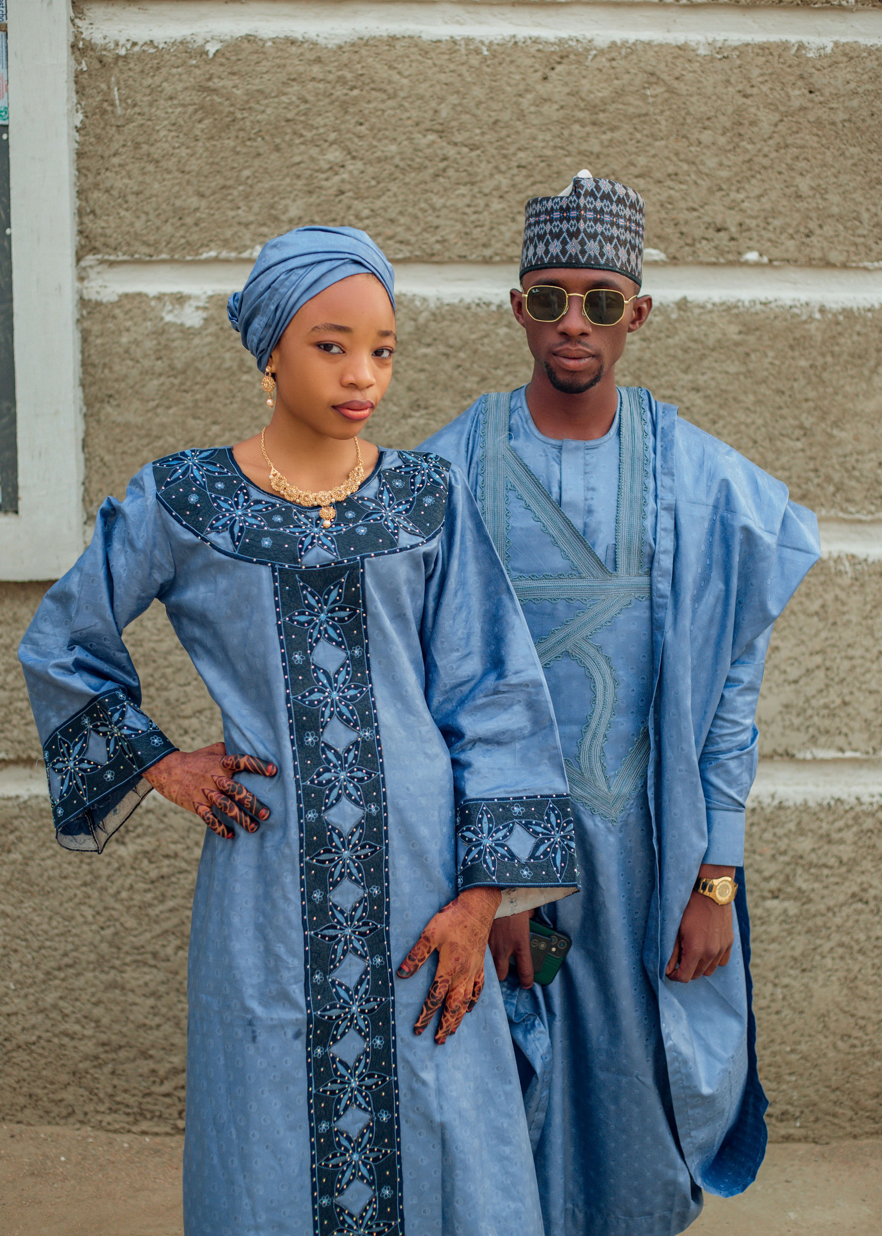 Traditional African Attire Showcase · Free Stock Photo