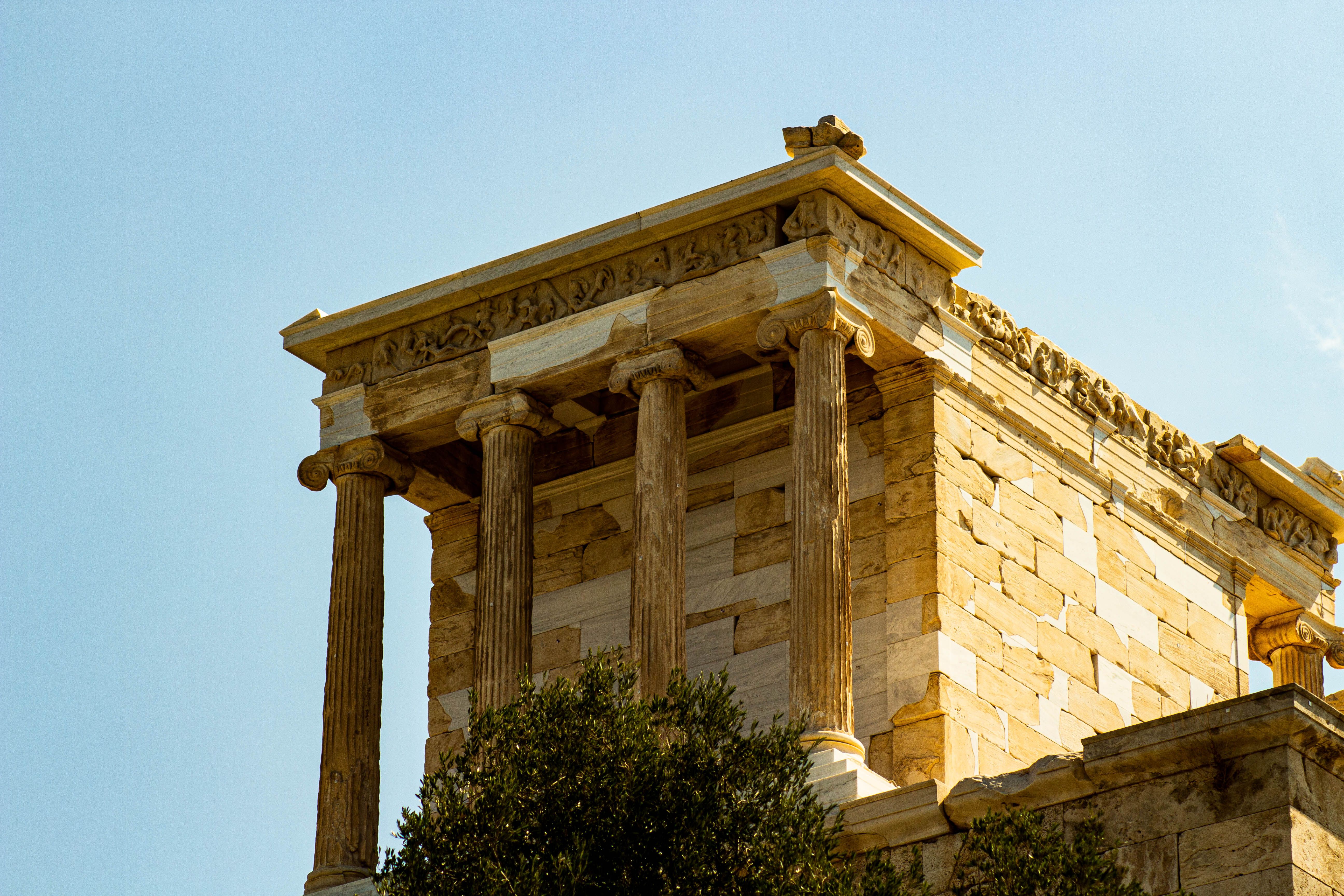 Iconic Ancient Ruins and Architecture in Athens · Free Stock Photo