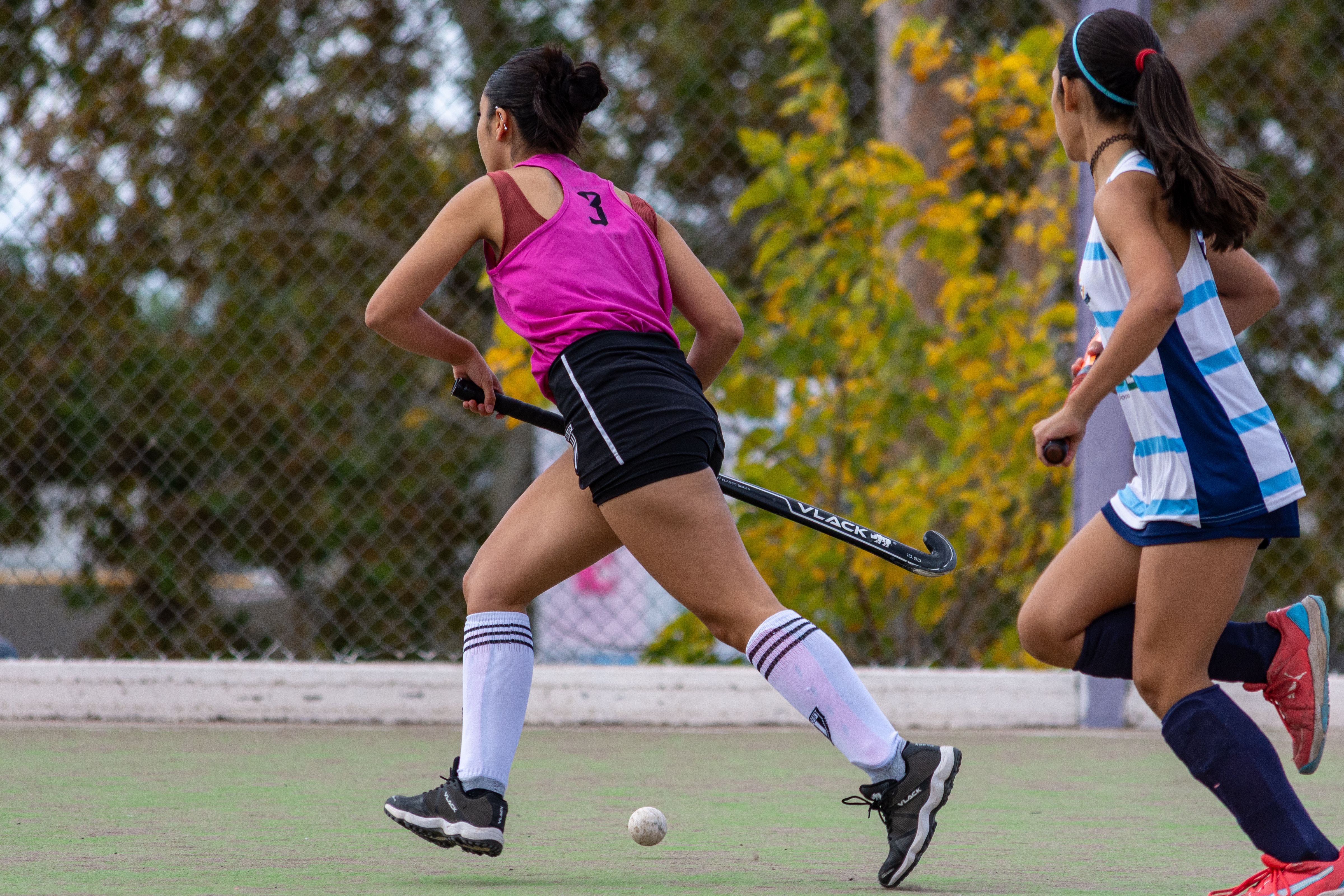 Teen Girls Playing Field Hockey Outdoors · Free Stock Photo
