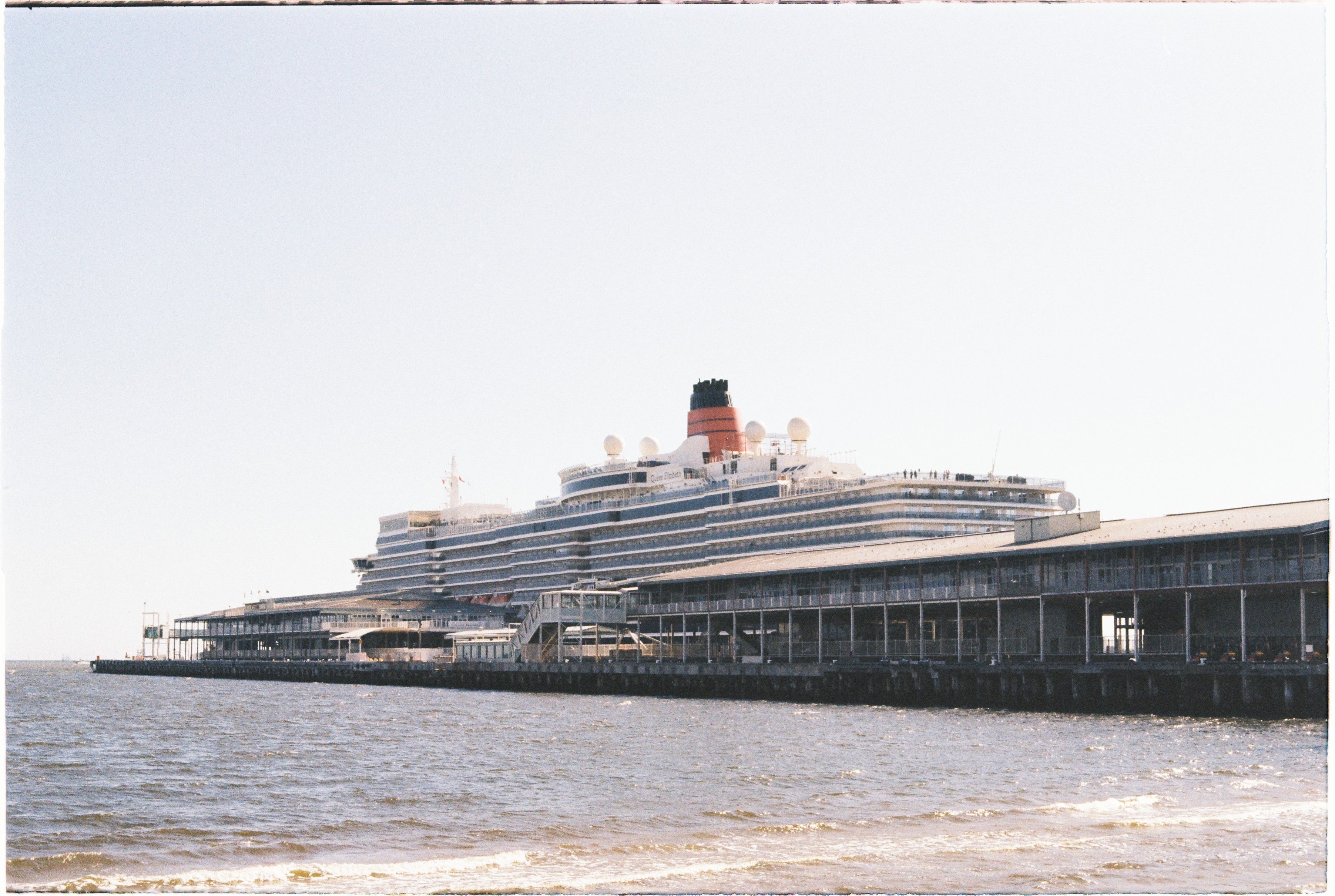 Grand Cruise Ship Docked in Melbourne Port · Free Stock Photo