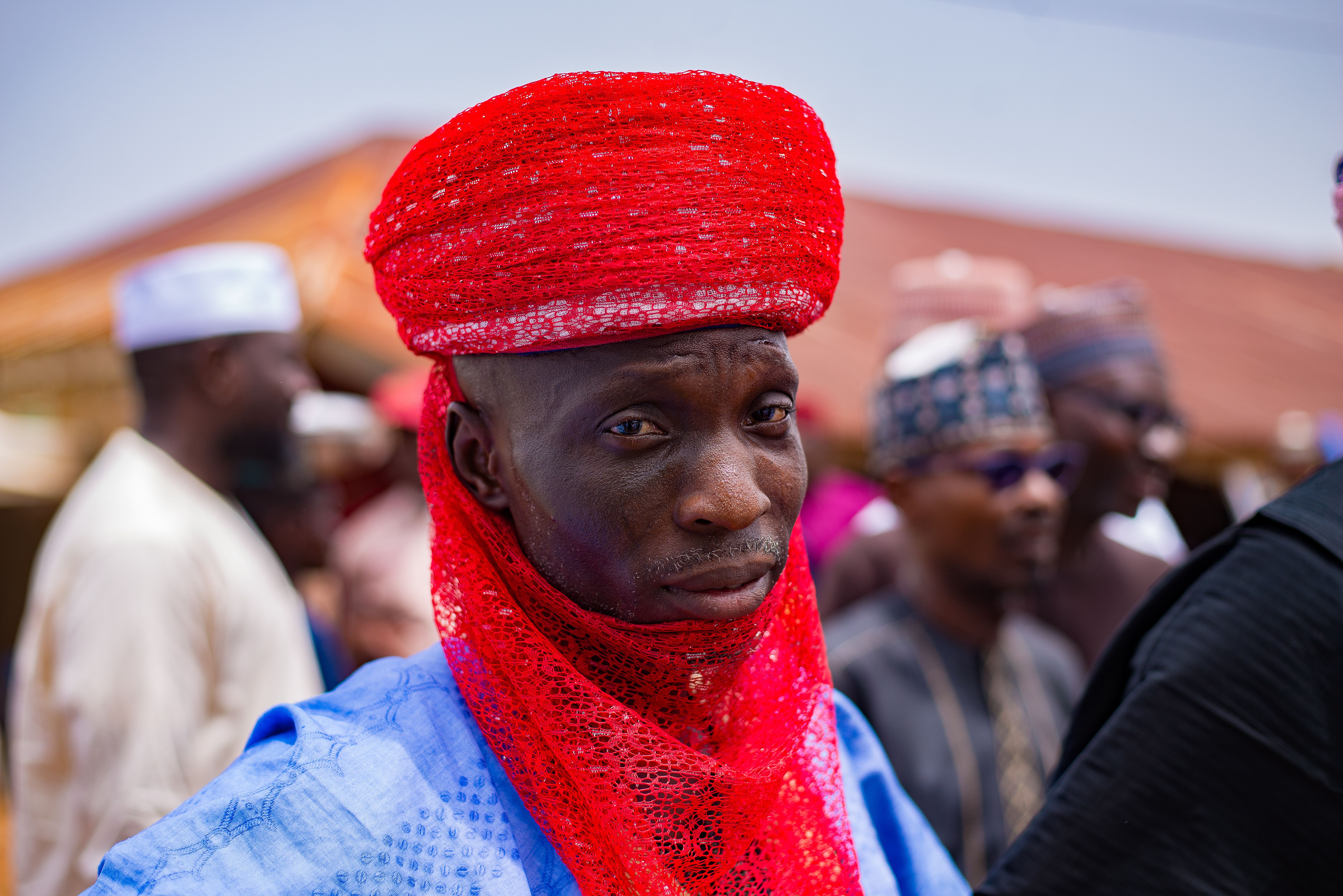 Portrait of Man in Traditional Nigerian Attire · Free Stock Photo