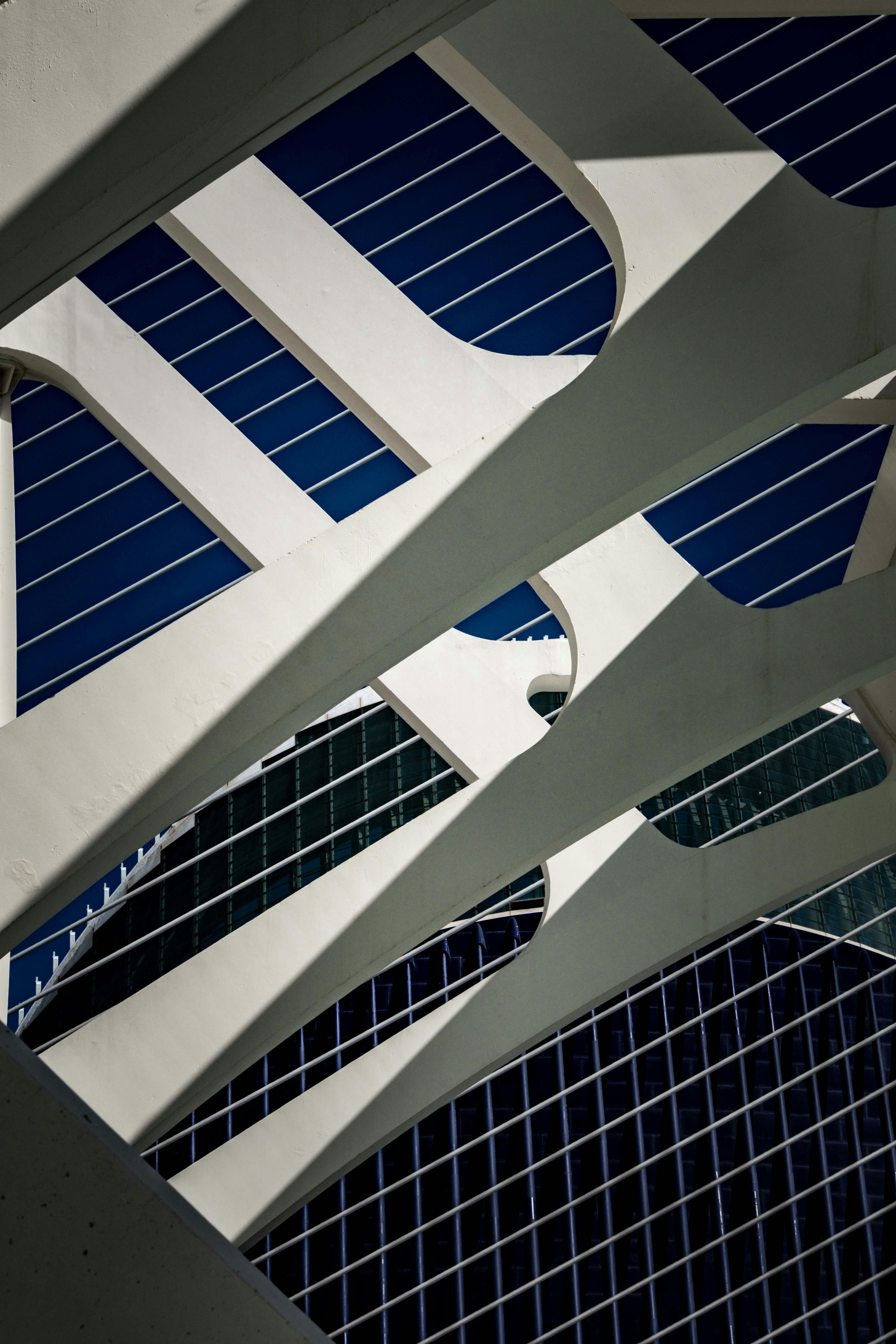 Modern Architectural Abstract with Shadows · Free Stock Photo