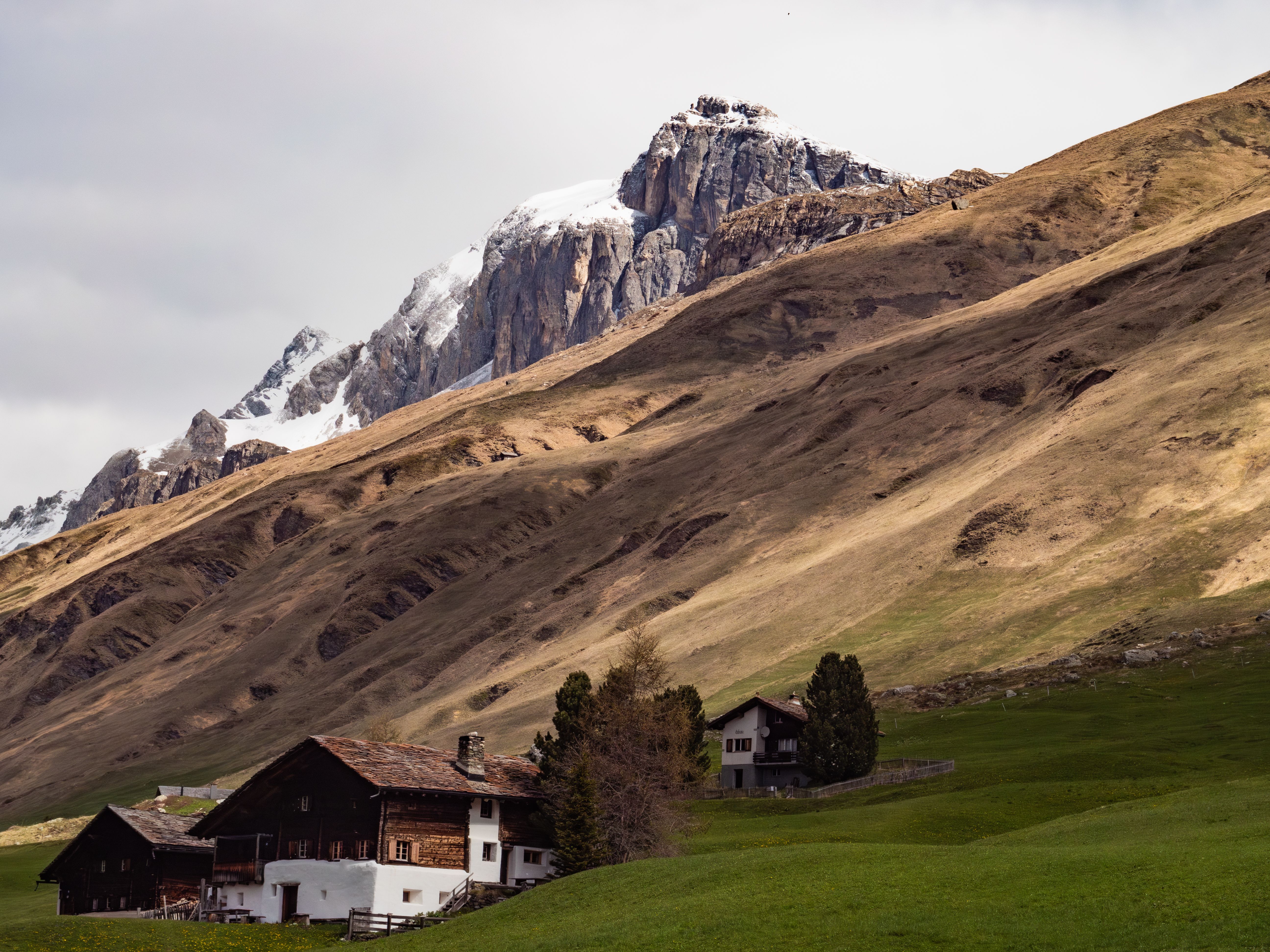 Scenic Alpine Landscape in Avers, Switzerland · Free Stock Photo