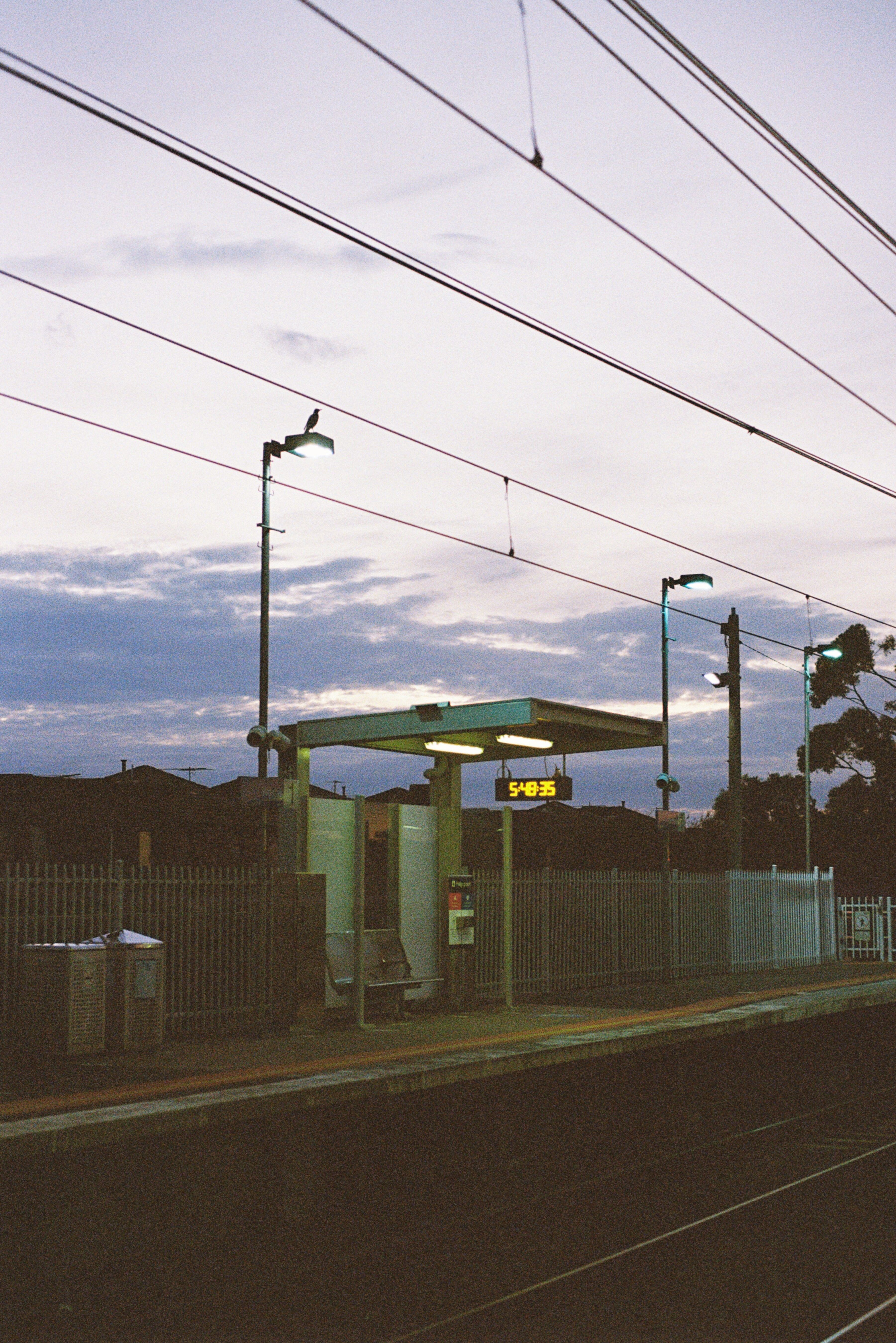 Melbourne Train Station at Dusk · Free Stock Photo