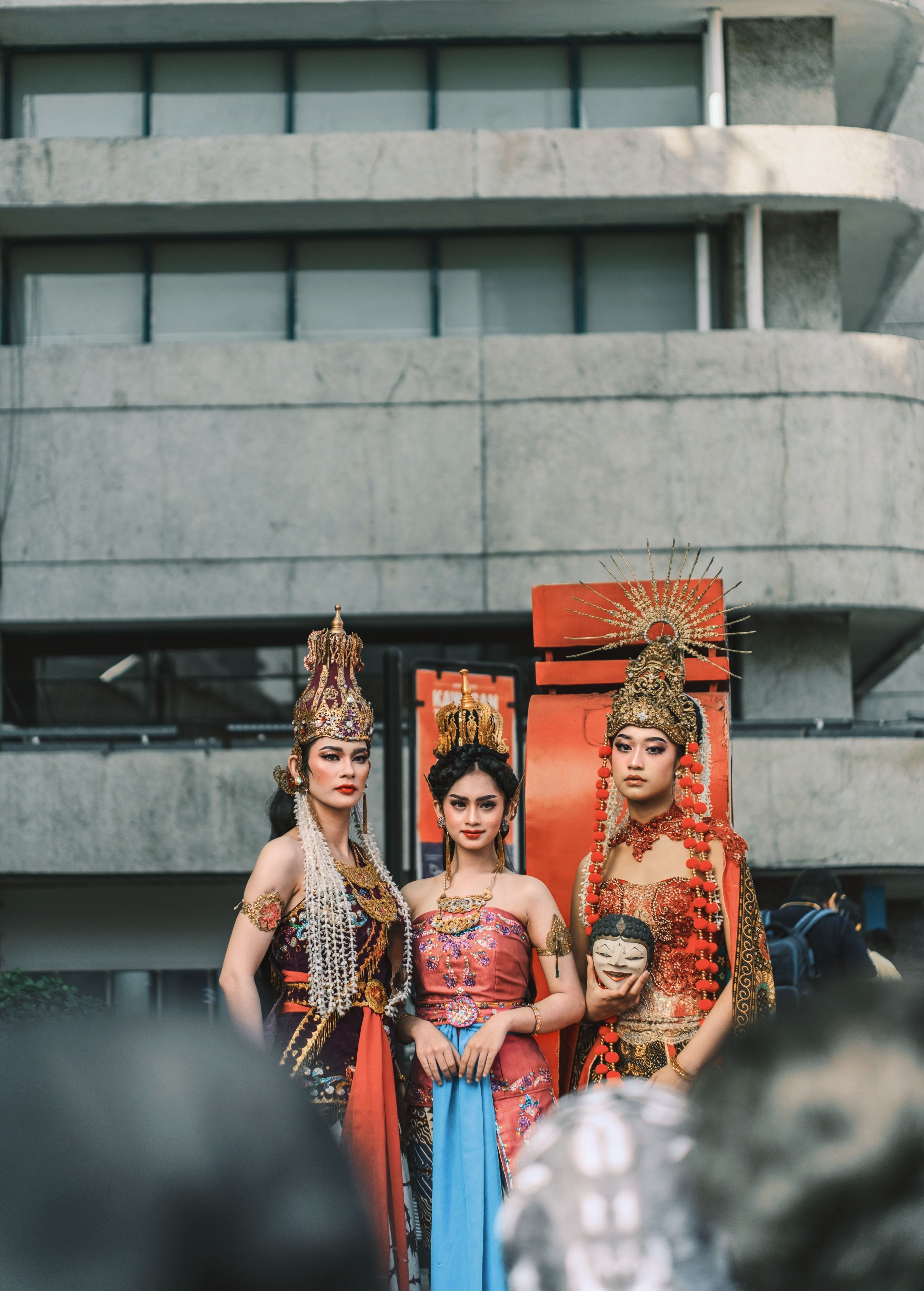 Cultural Performance with Traditional Costumes · Free Stock Photo