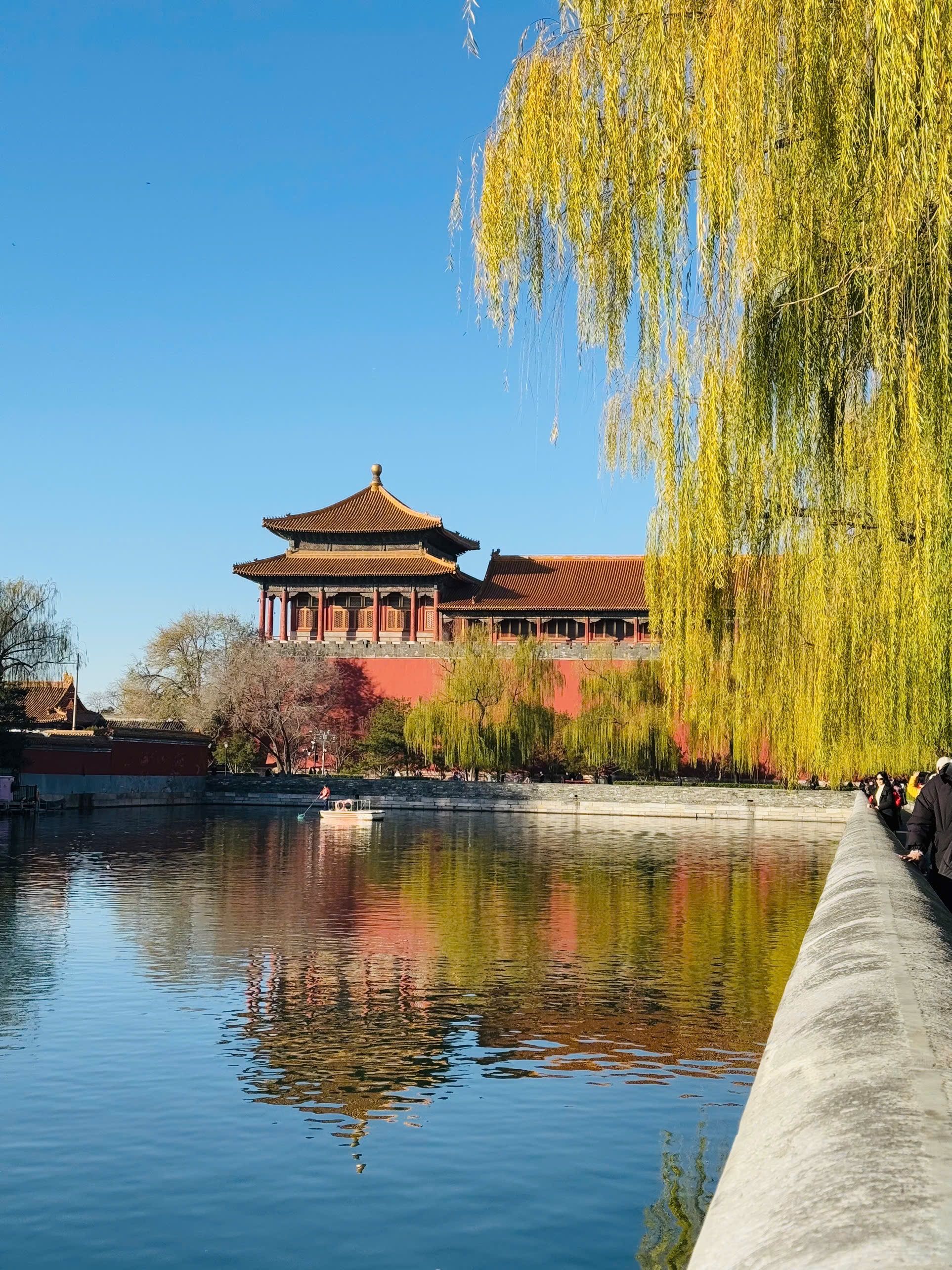 Scenic View of Beijing's Forbidden City in Spring · Free Stock Photo