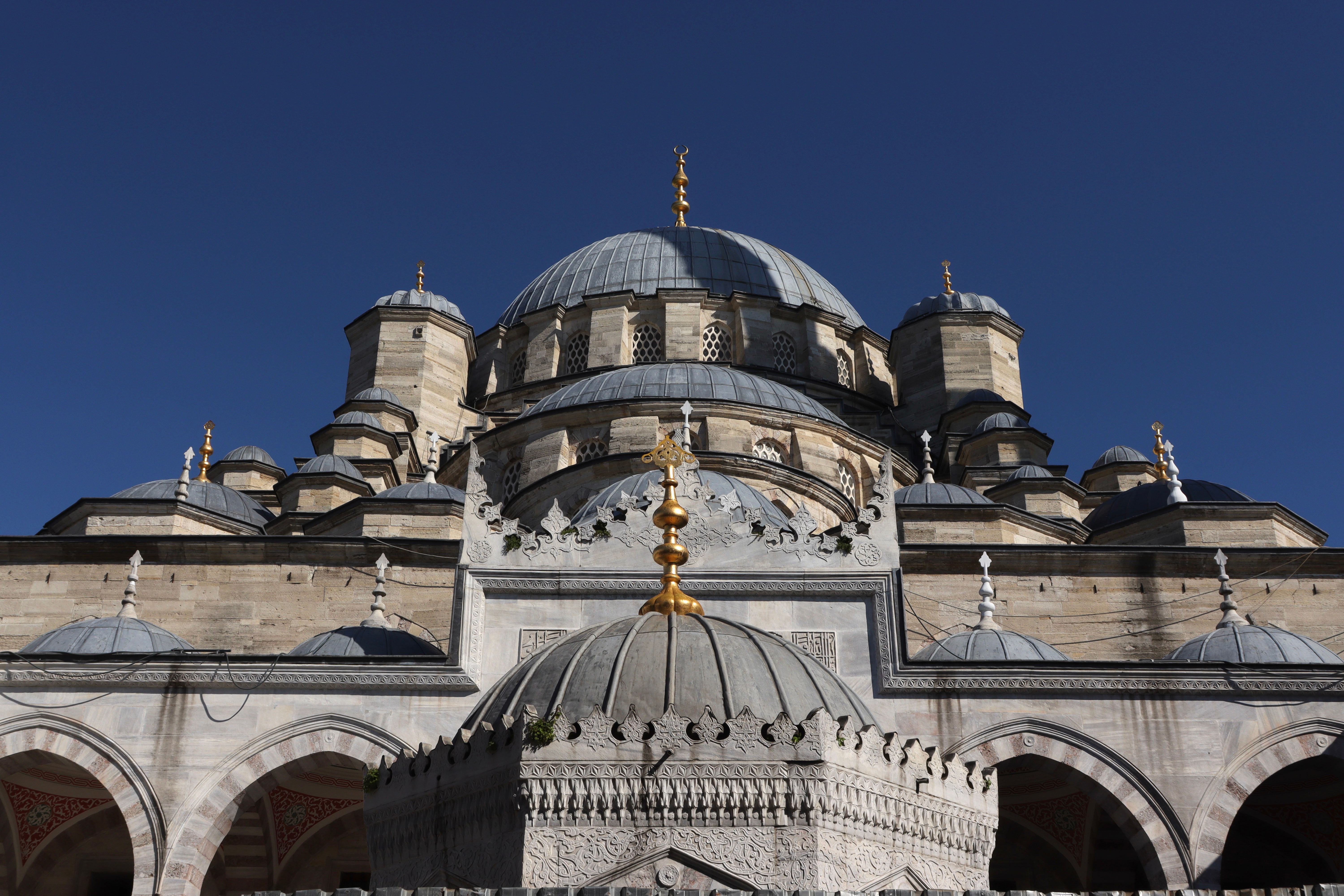 Majestic Architecture of Ottoman Mosque Dome · Free Stock Photo