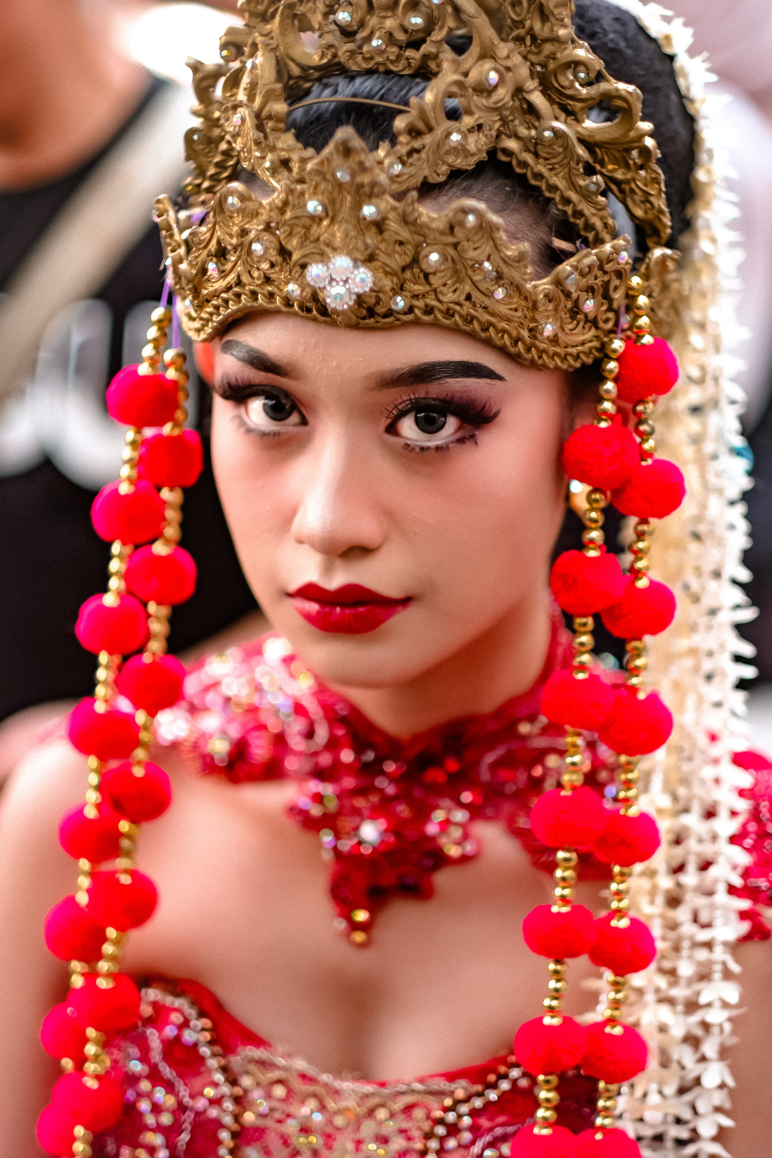 Traditional Indonesian Cultural Portrait in Java · Free Stock Photo