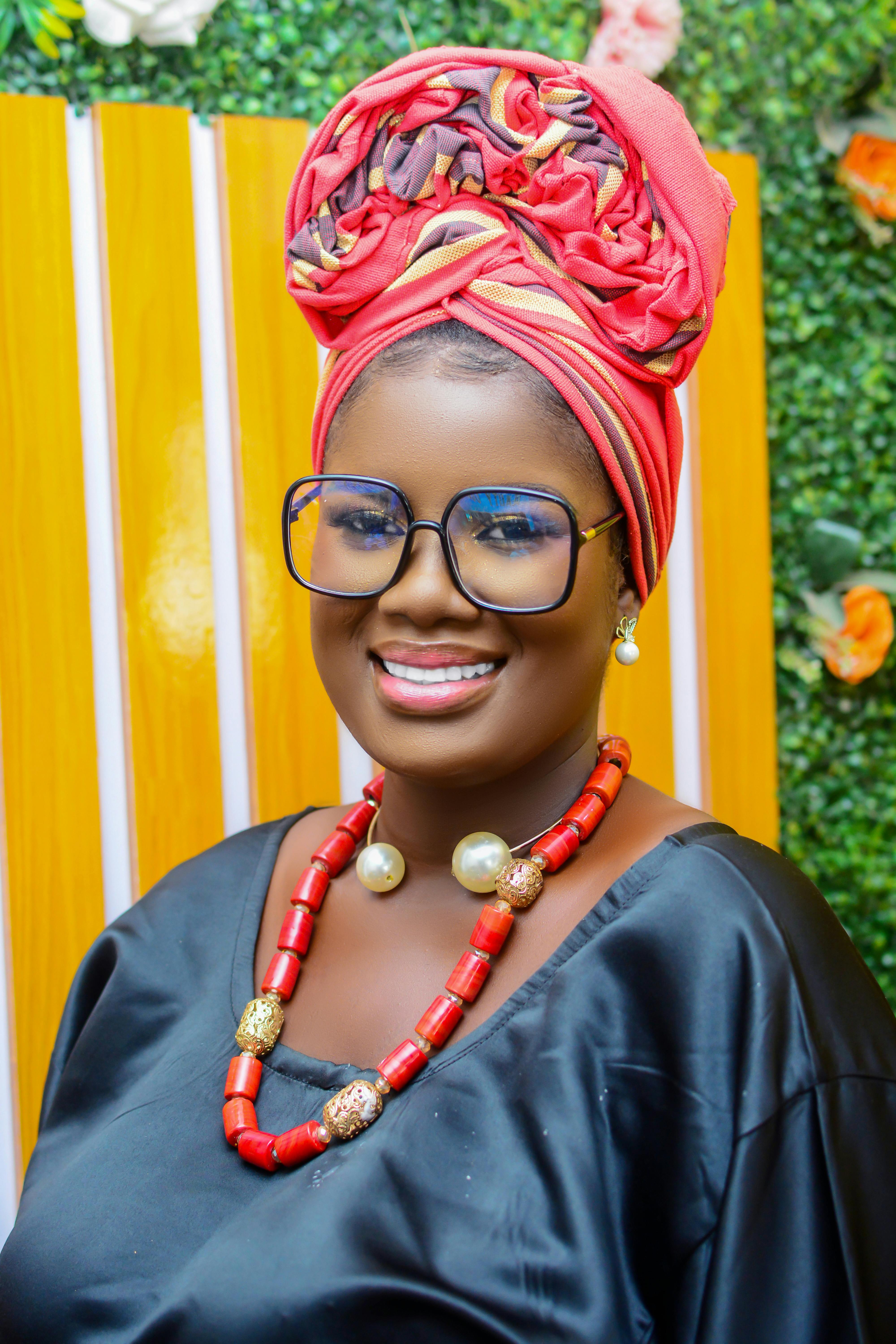Stylish Portrait of a Woman in Traditional Attire · Free Stock Photo