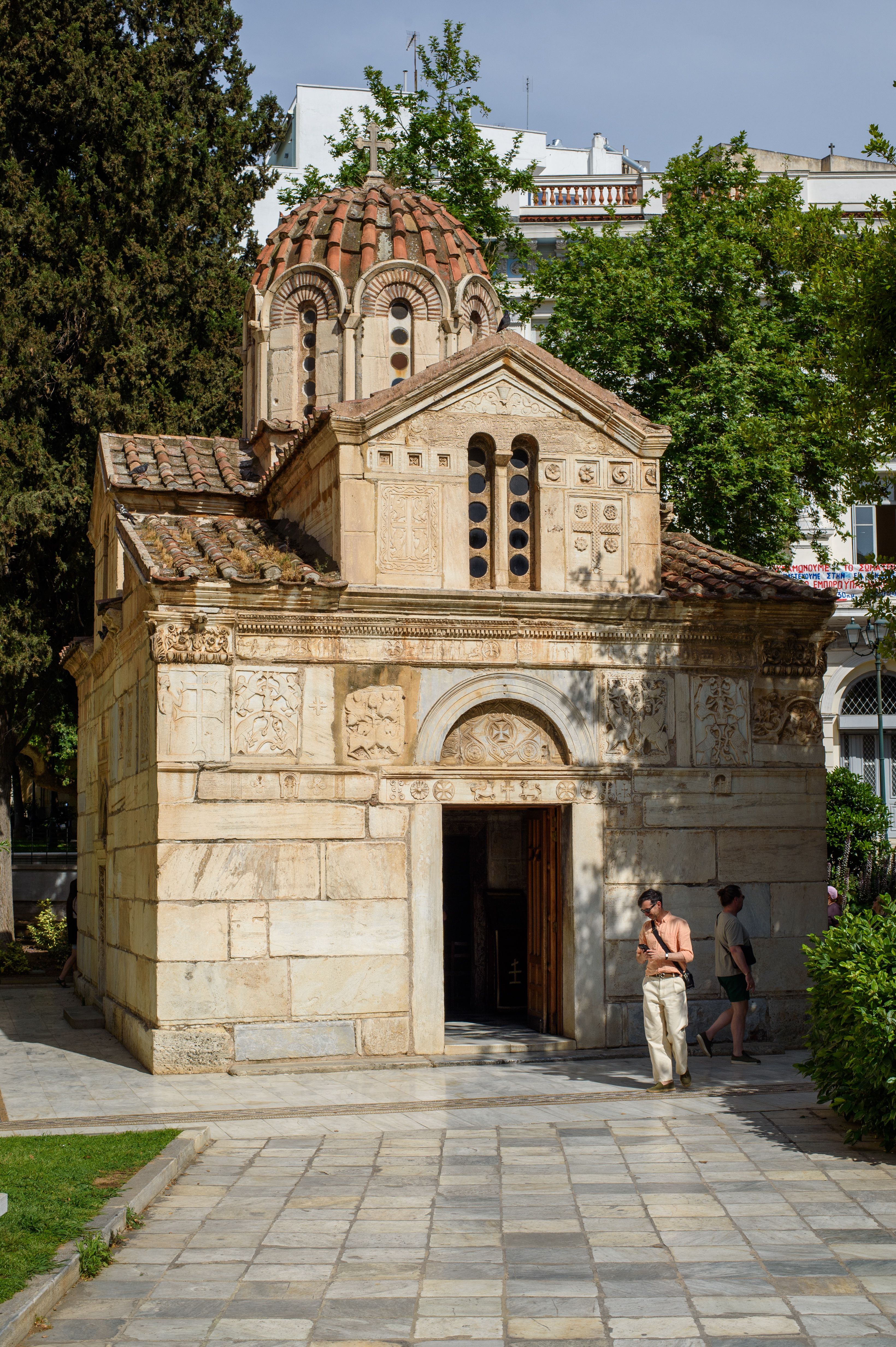 Historic Byzantine Church in Athens Greece · Free Stock Photo