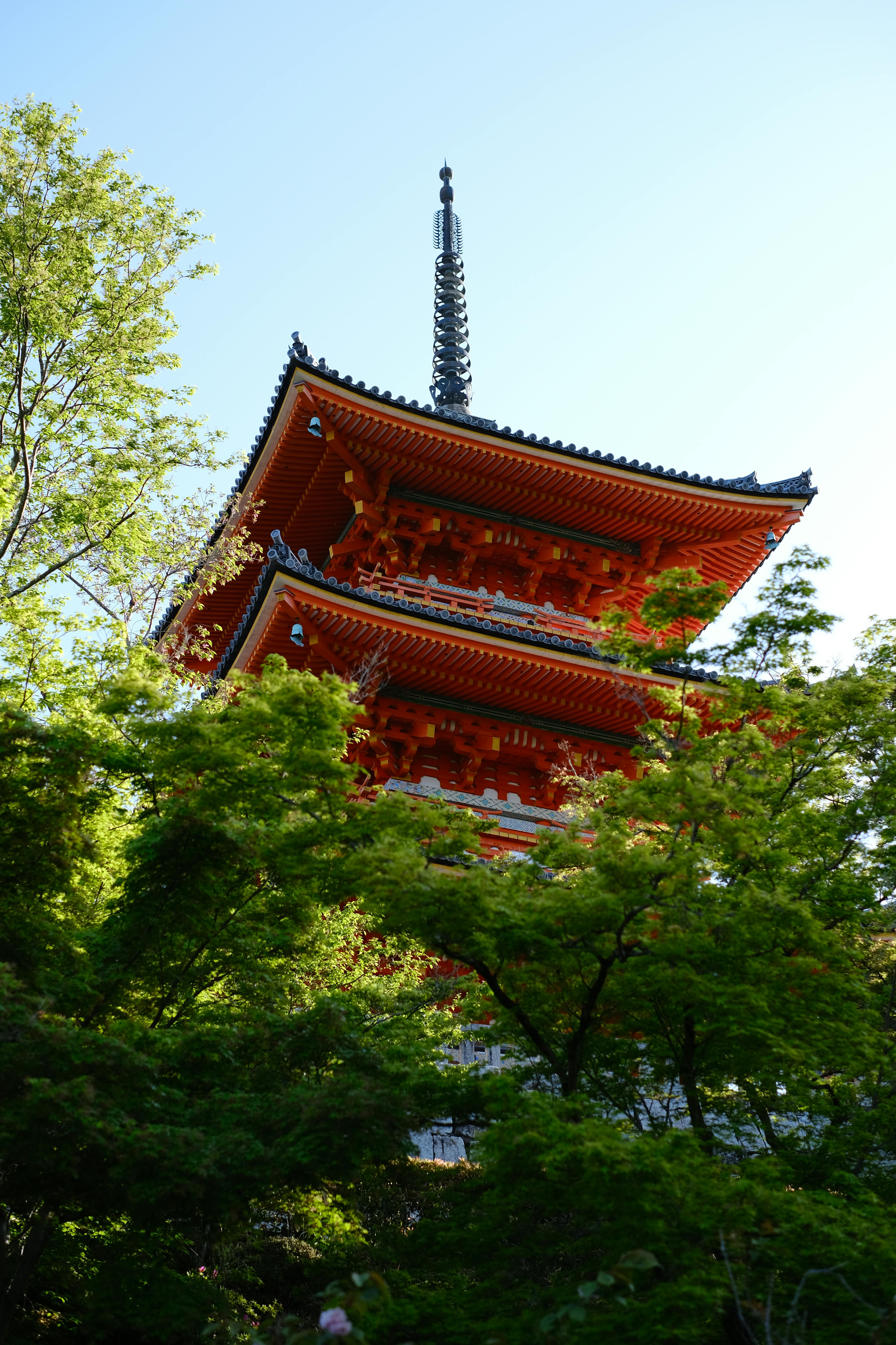 Tokyo Tower Behind Black and White Dojo Building during Daytime · Free ...