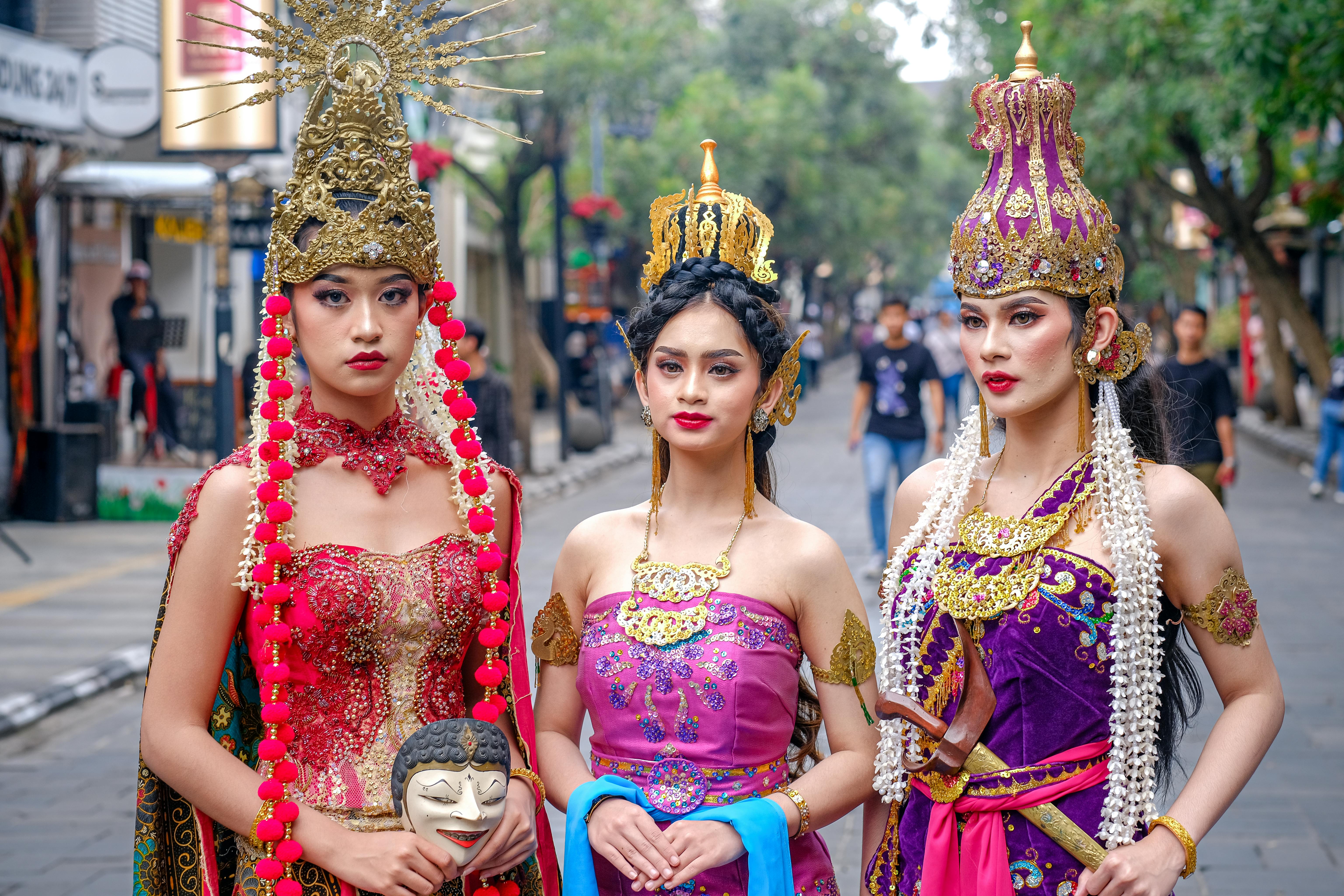 Traditional Indonesian Cultural Parade in West Java · Free Stock Photo