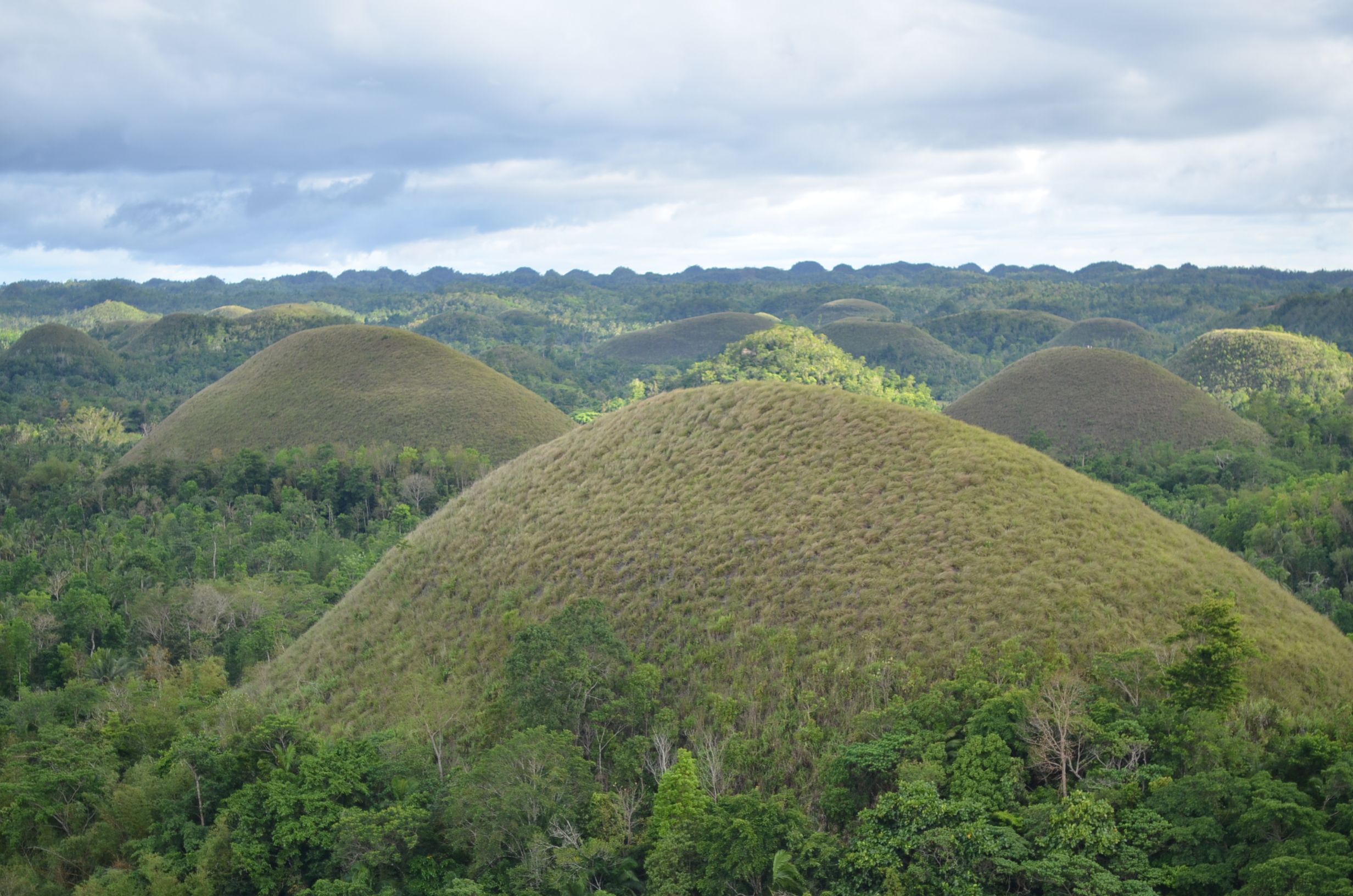Aerial View of Chocolate Hills in Bohol, Philippines · Free Stock Photo