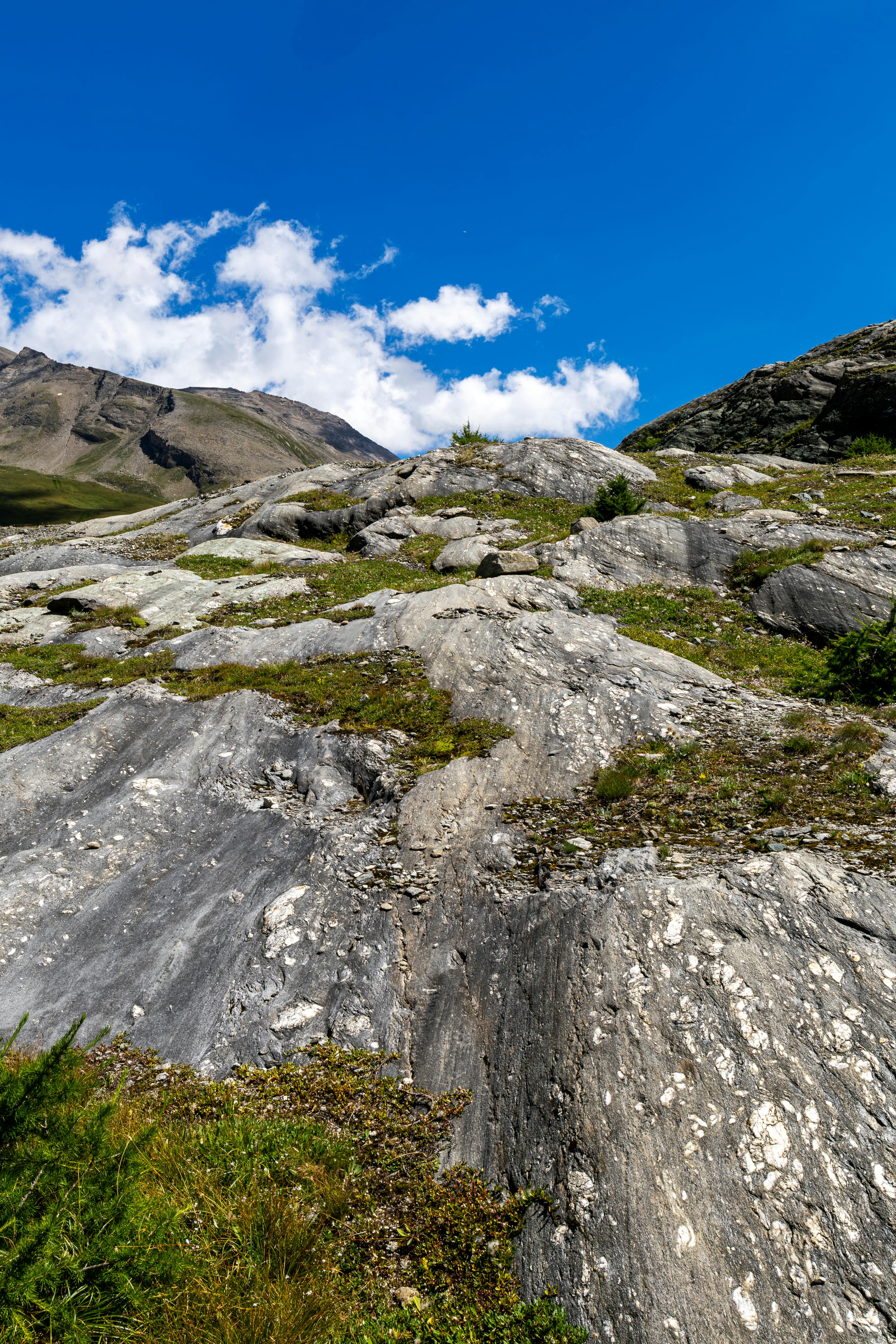 Stunning Alpine Rocks and Blue Sky Landscape · Free Stock Photo
