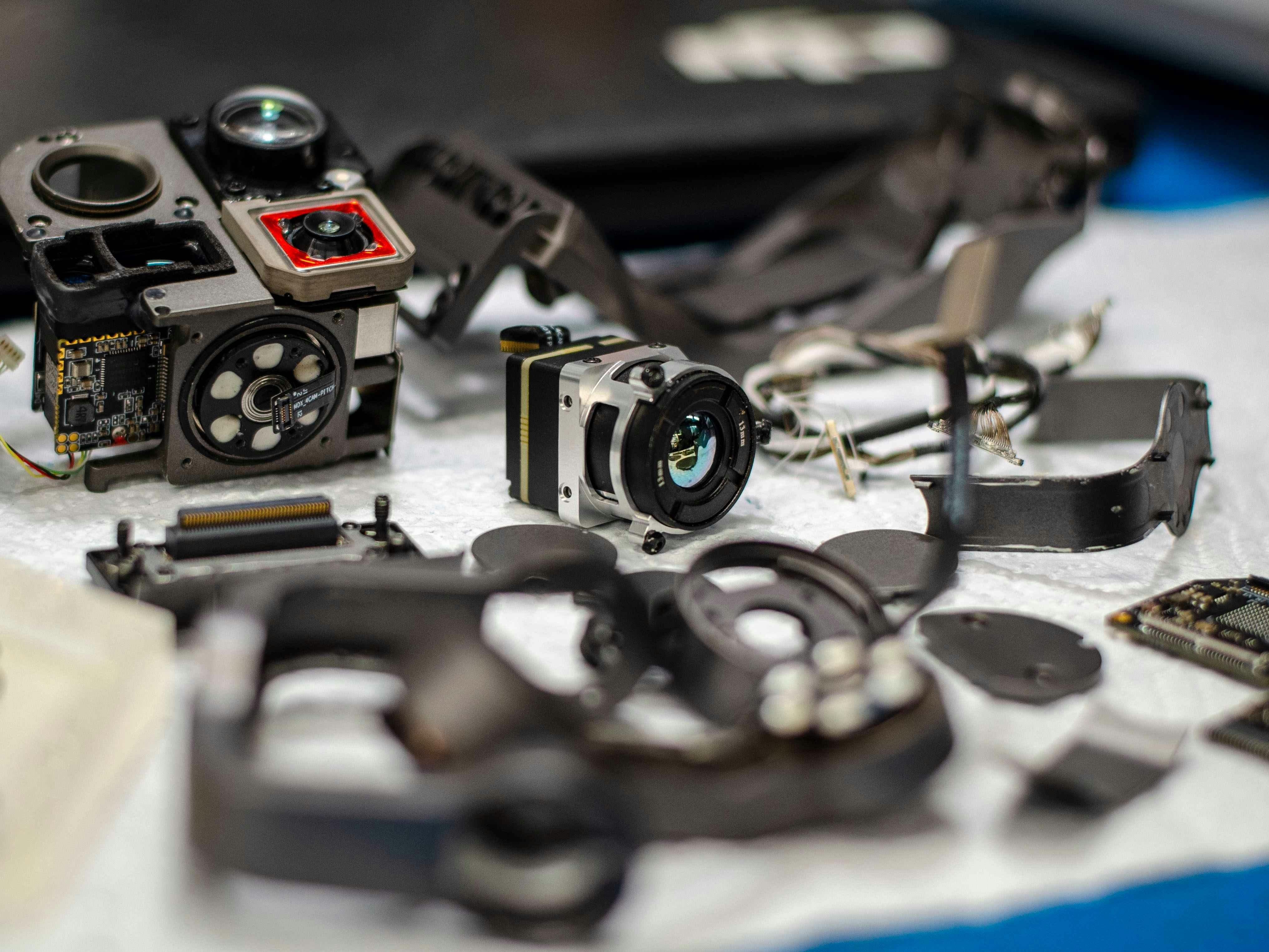 Dslr Camera Flat Lay · Free Stock Photo