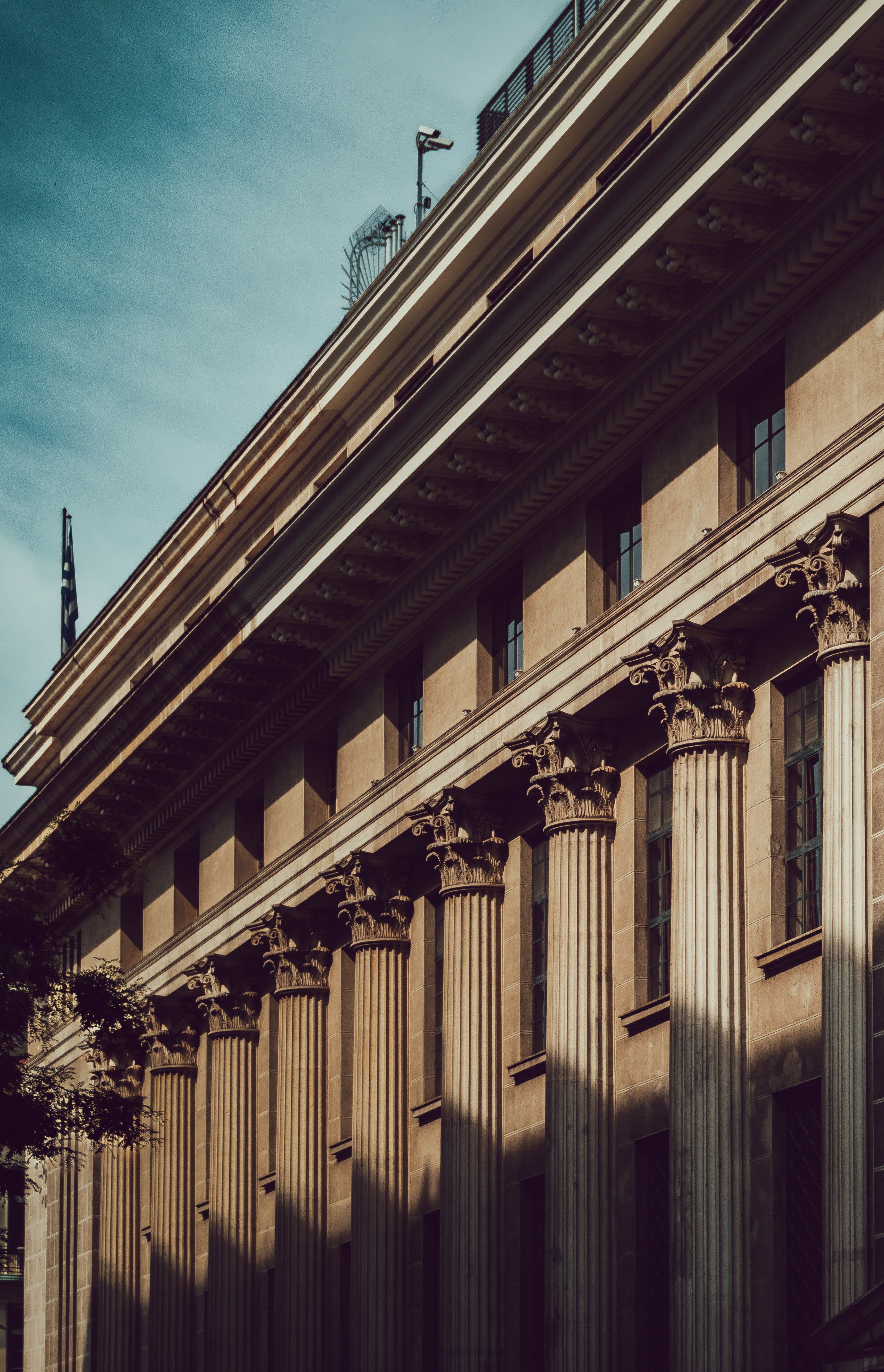 Elegant Neoclassical Architecture with Corinthian Columns · Free Stock ...