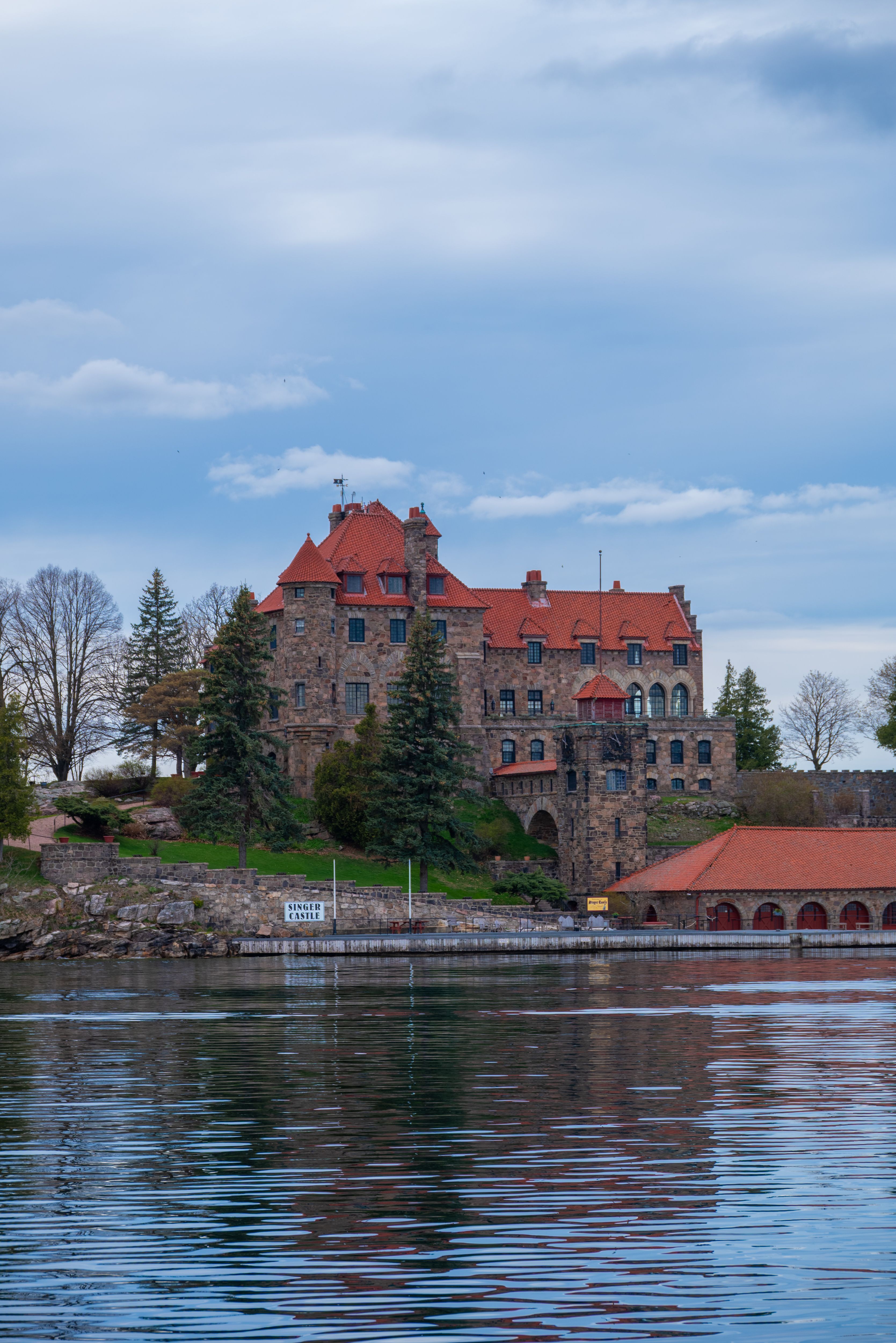 Scenic View of Singer Castle on Dark Island · Free Stock Photo