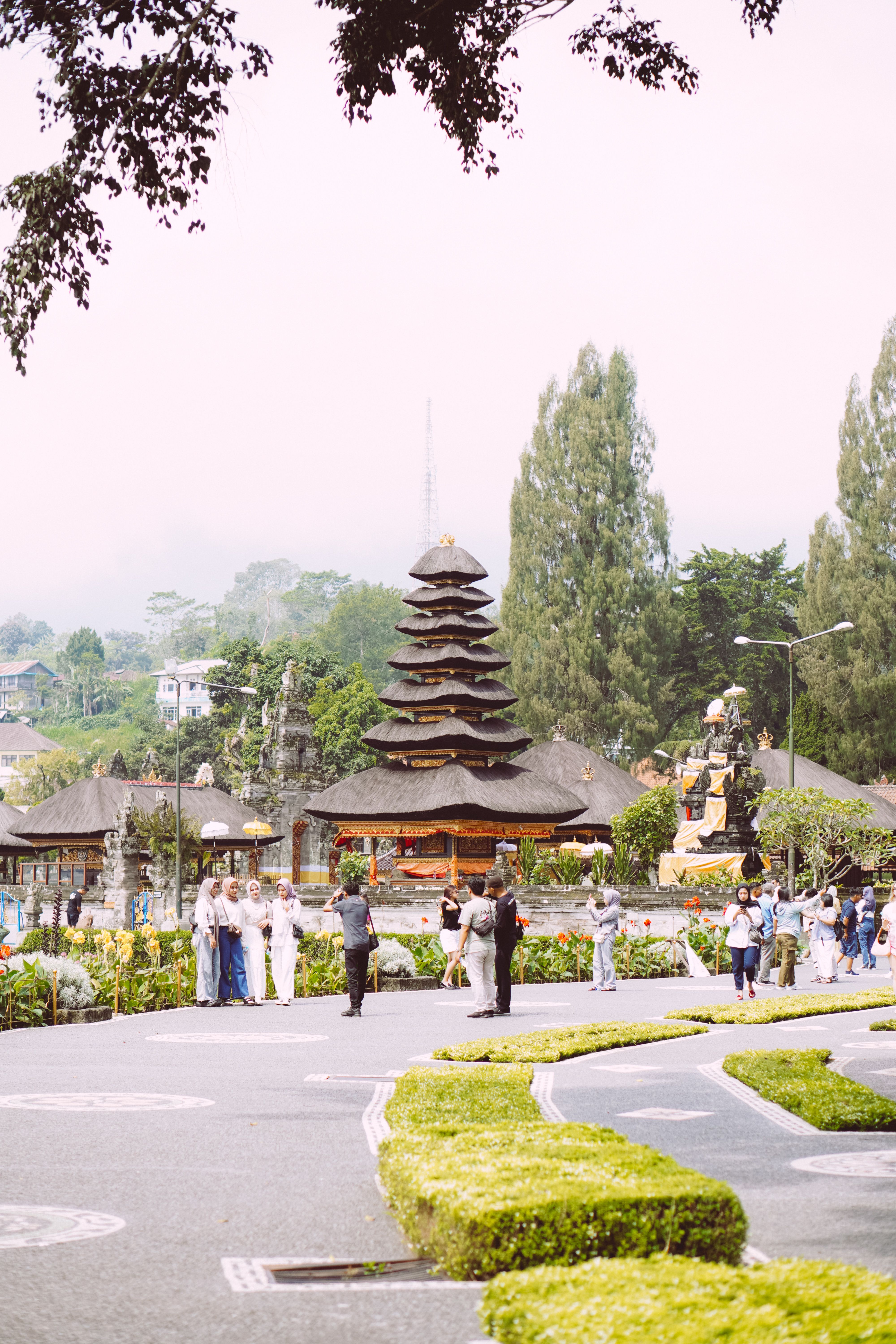 Balinese Temple in Lush Landscape of Bali · Free Stock Photo