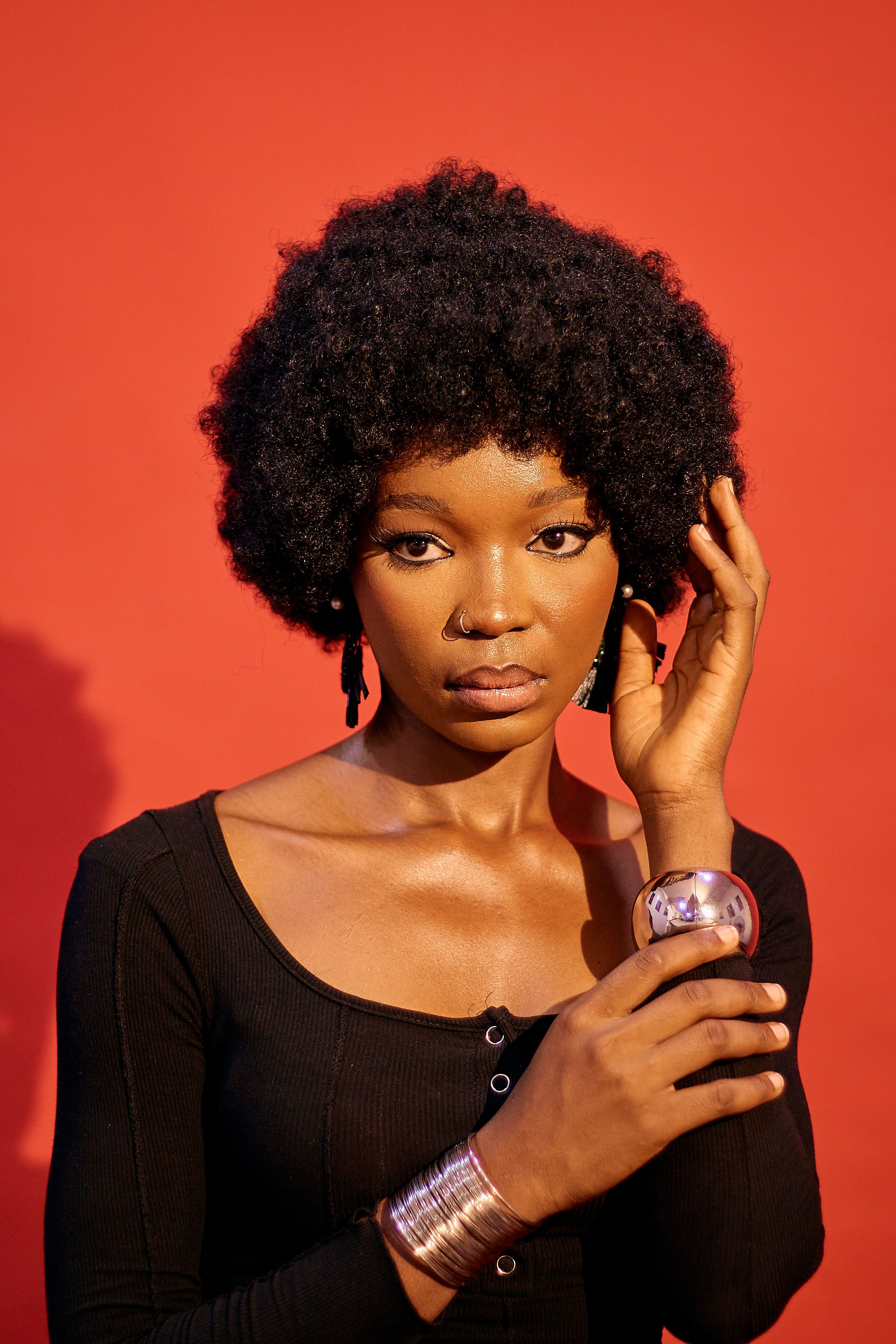 Portrait of a Woman with Bold Fashion Style · Free Stock Photo