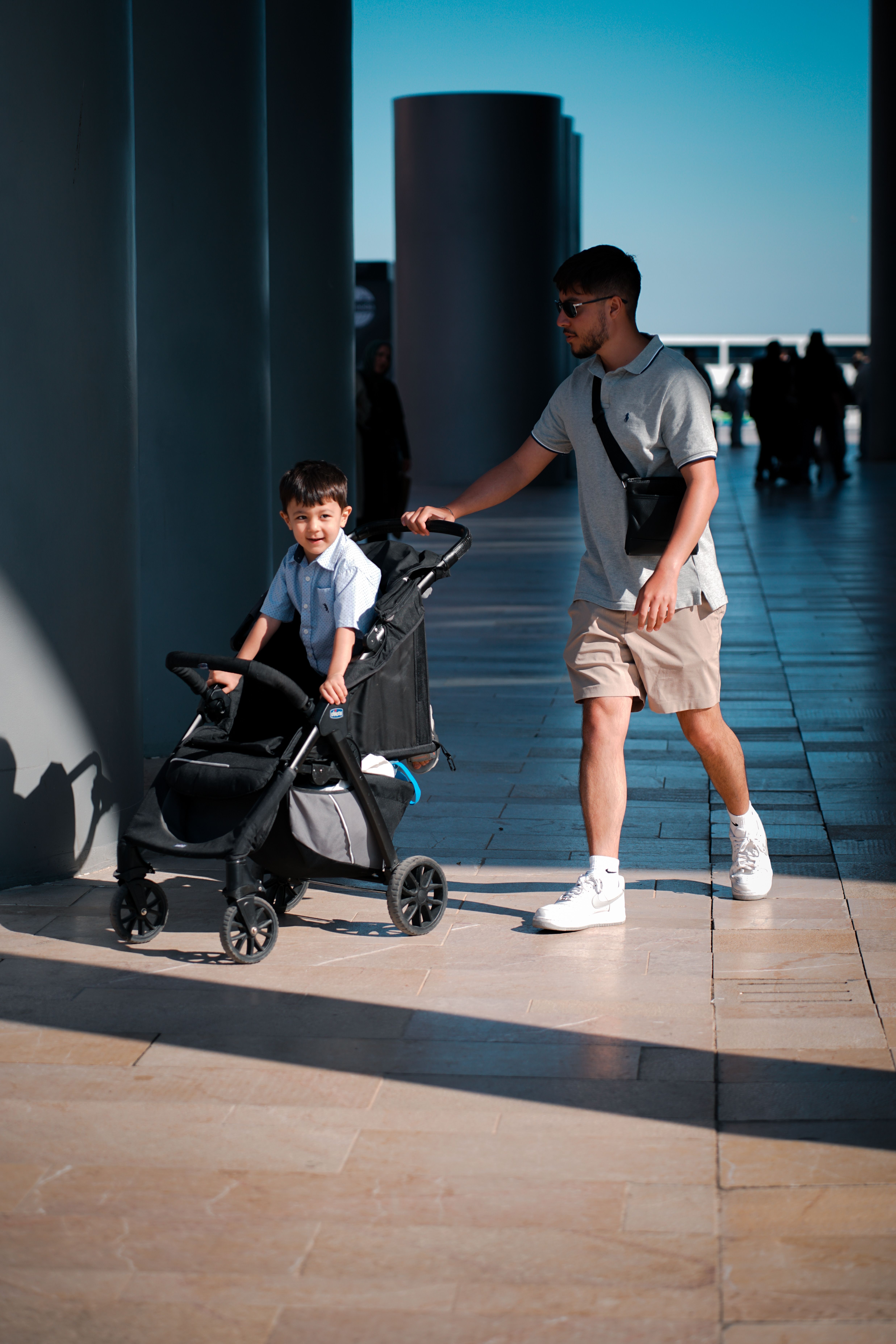 Dad Pushing Stroller Photos, Download The BEST Free Dad Pushing ...