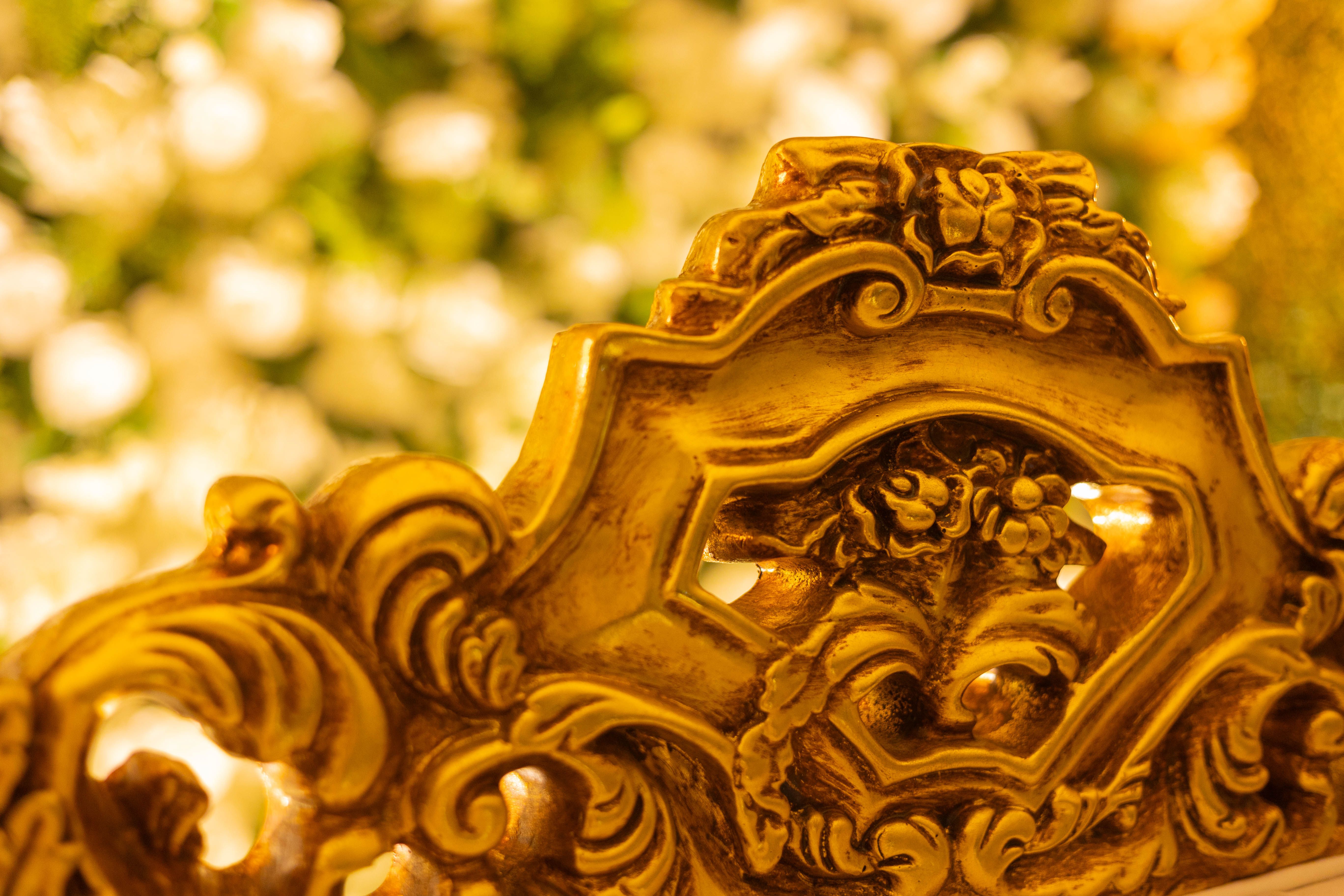 Golden Lion Door Knocker on Red Chinese Door · Free Stock Photo