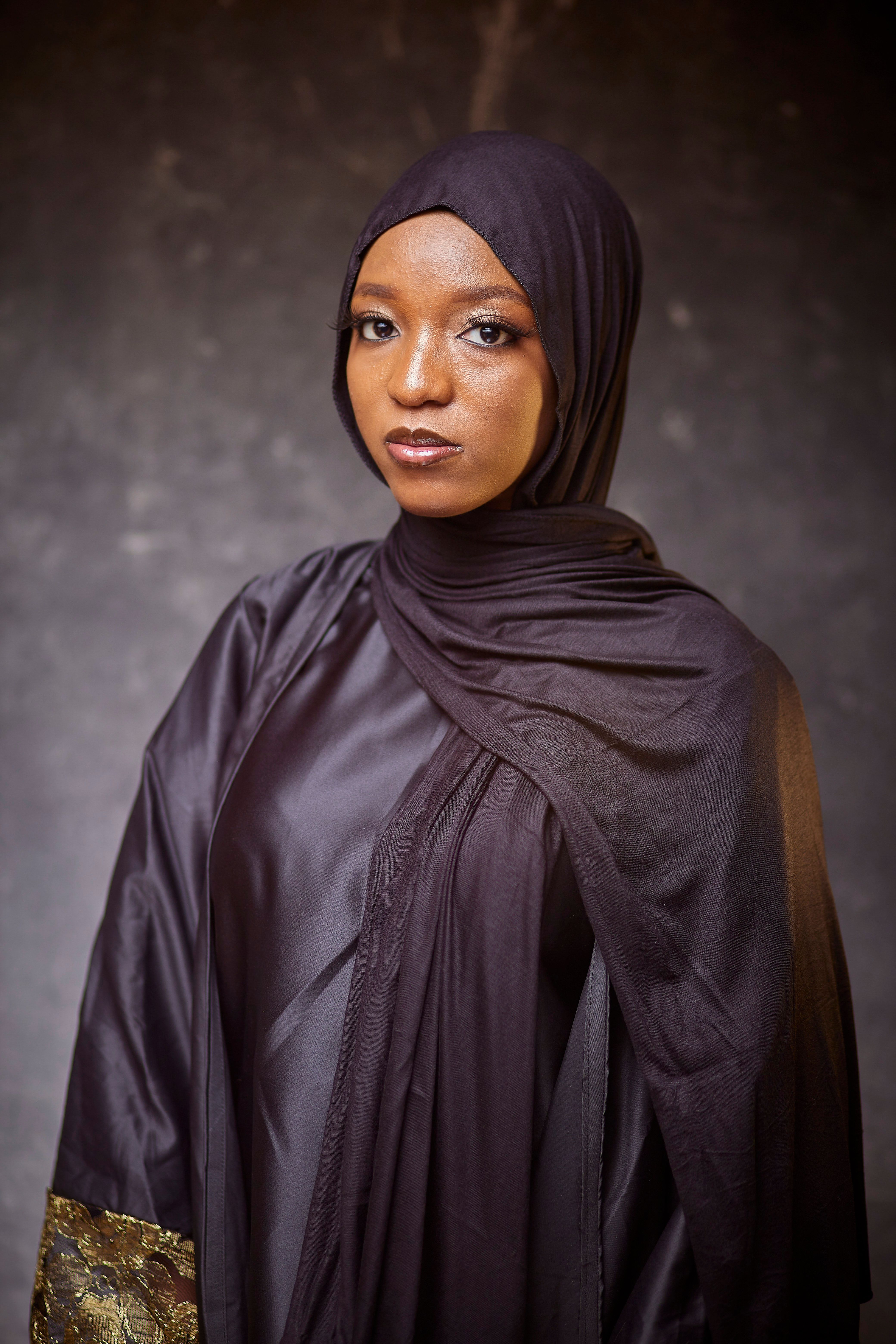 Elegant Portrait of Woman in Traditional Hijab · Free Stock Photo
