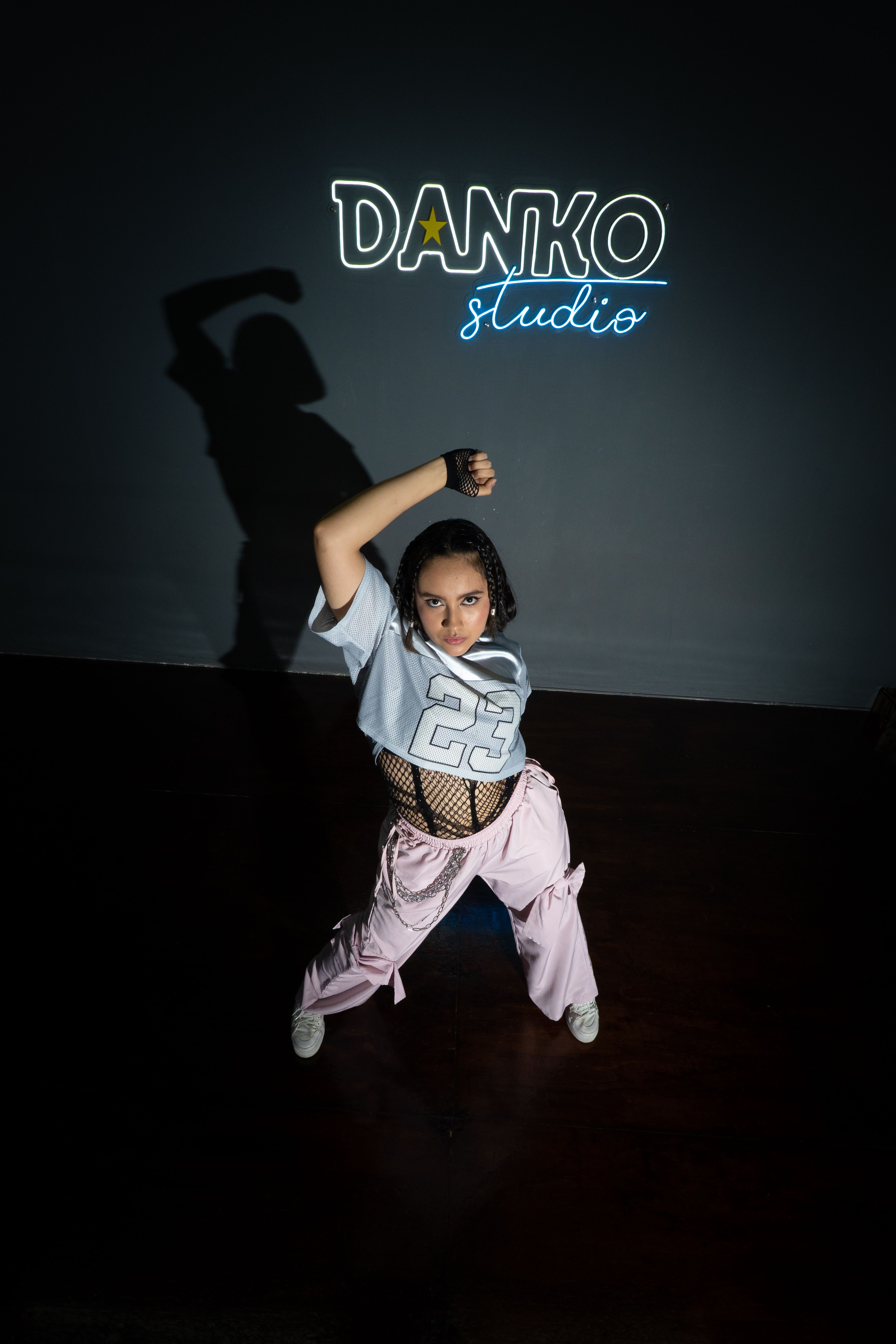 Dynamic Female Dancer in Danko Studio · Free Stock Photo